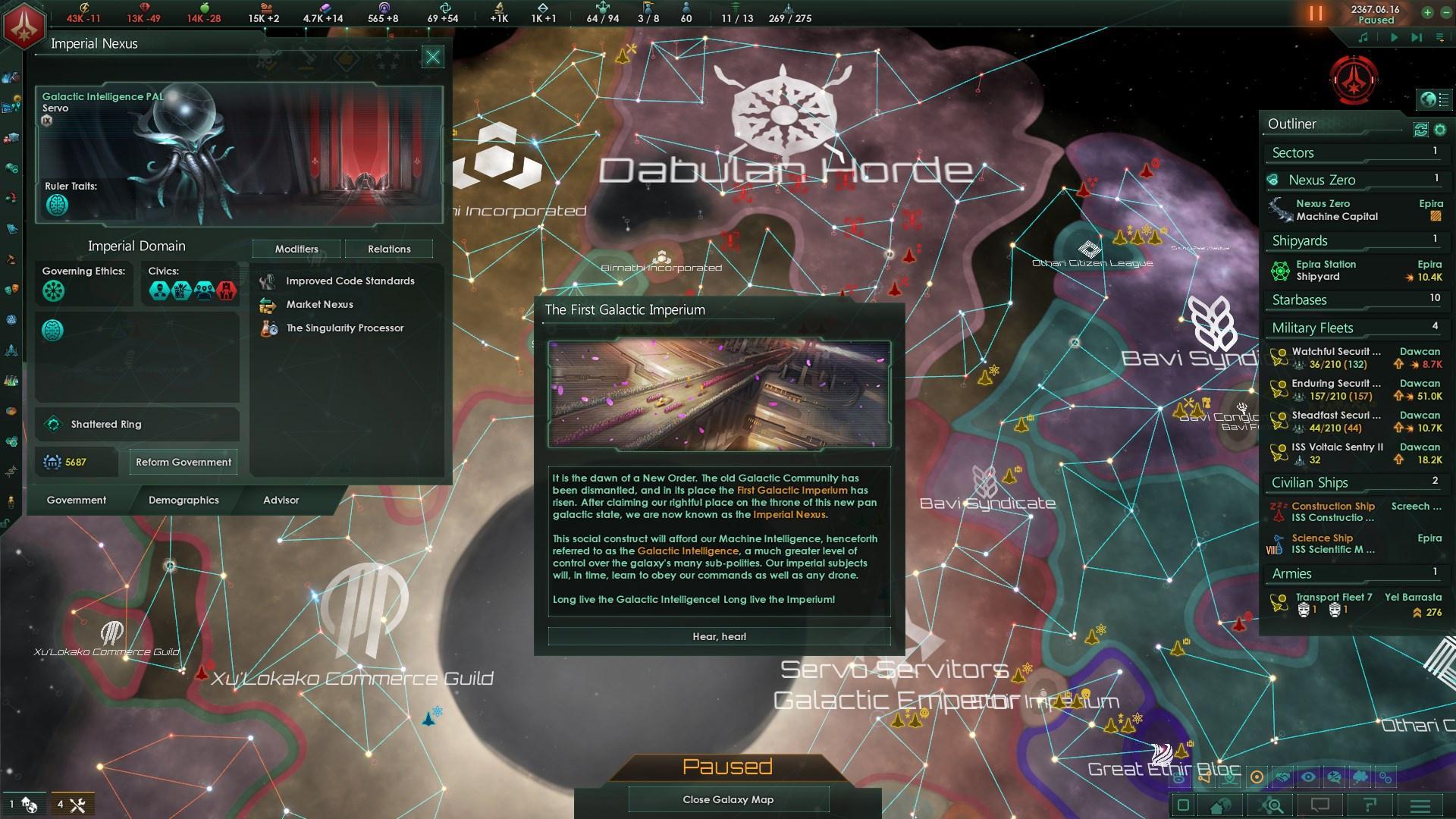 Here's what forming a machine Galactic Empire looks like | Scrolller