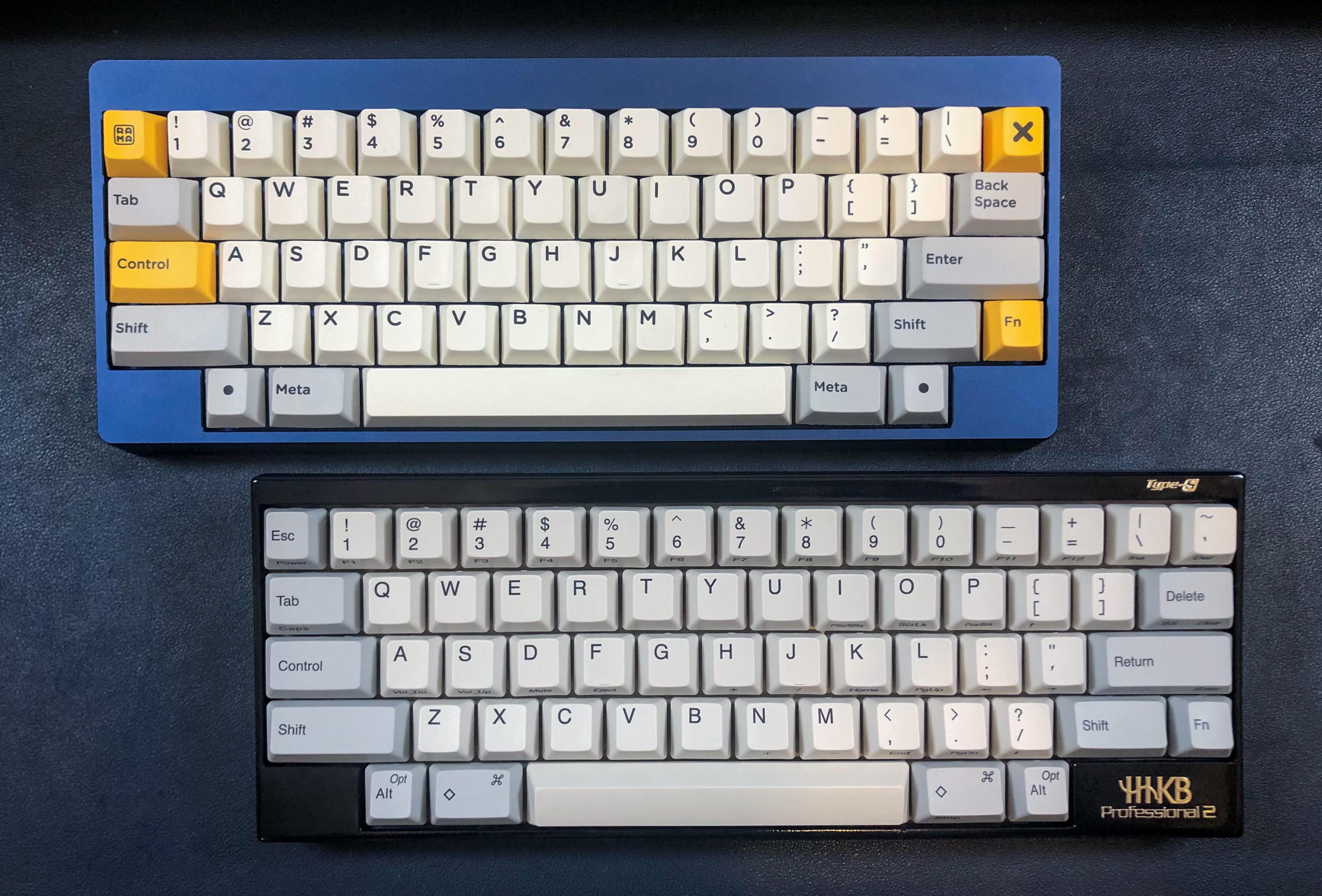 HHKB: Rama VS Original | Scrolller