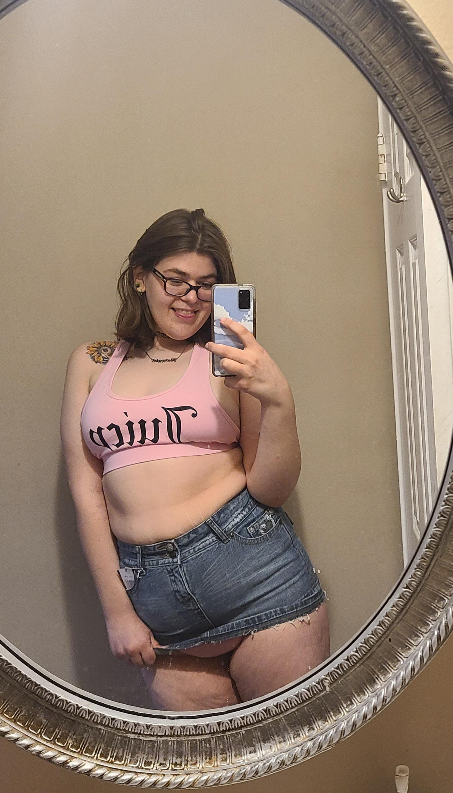 My new skirt might be too short to wear in public 🤭 | Scrolller