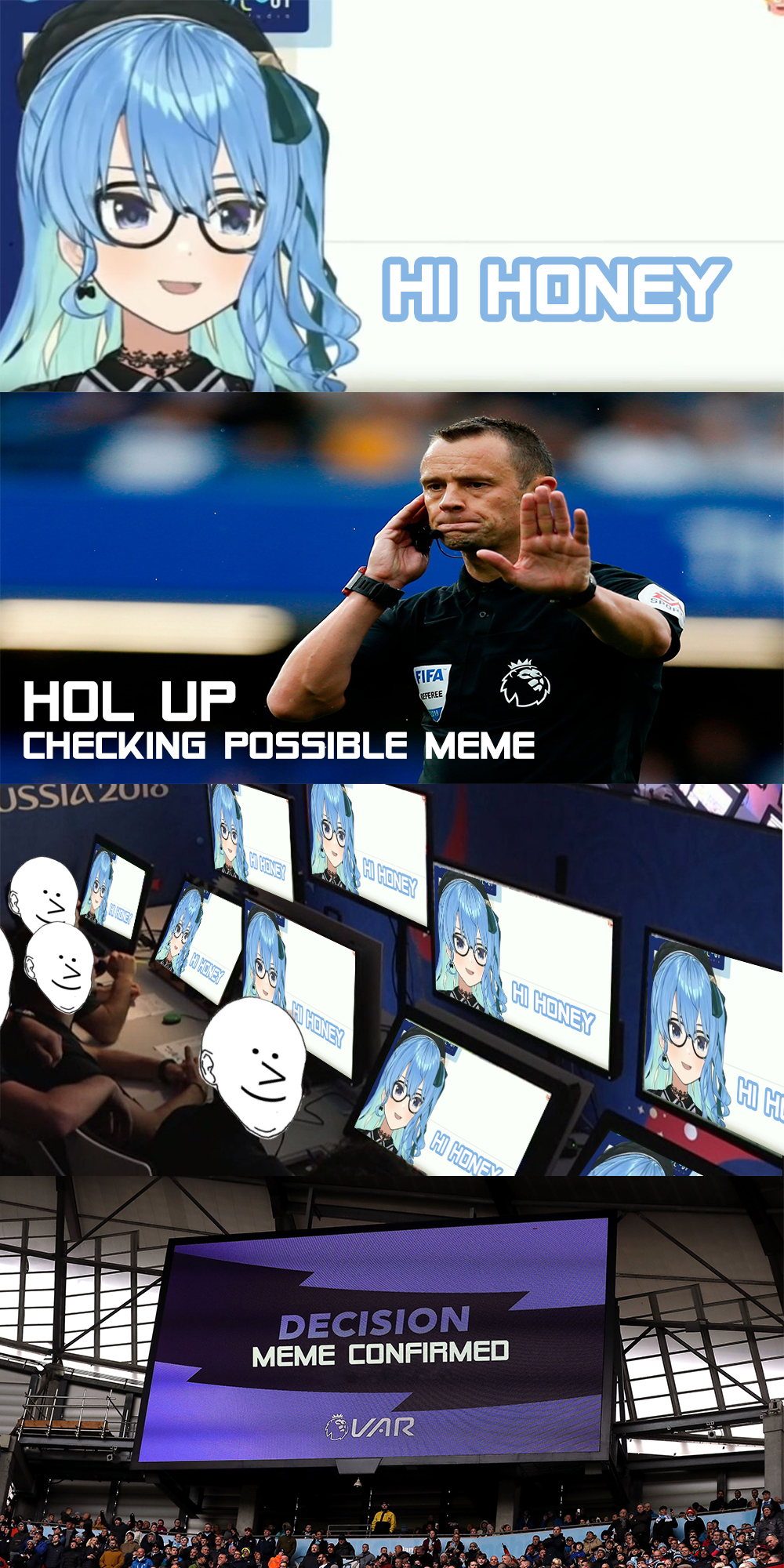 hi honey confirmed (thank you VAR) | Scrolller