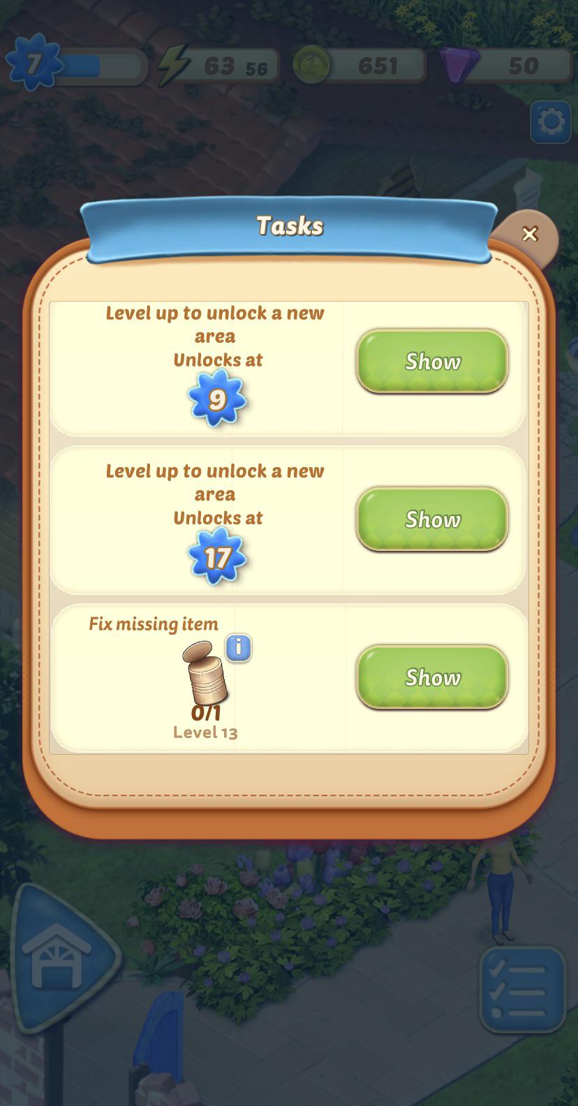 Hi, I’m a lvl 7 player, I finished all missions and Im stuck on this one with nothing else to do ...