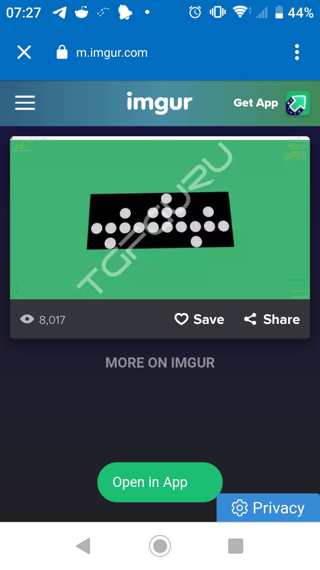 Hi, someone suggested the picture may have a meaning in braille, any Idea? | Scrolller