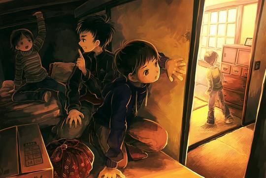 Hide and seek by ひるね坊 | Scrolller