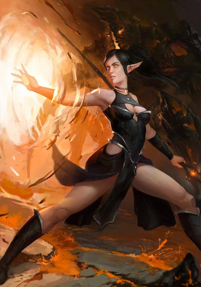 High elf warrior | Scrolller