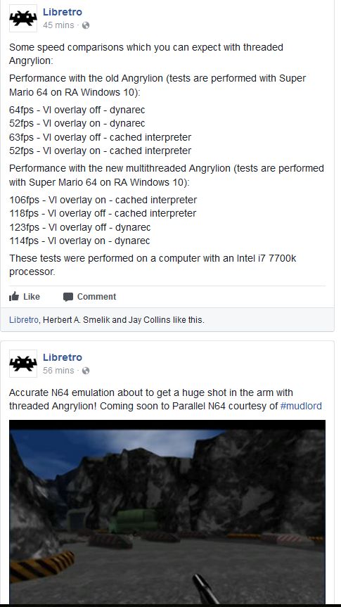 Highly accurate N64 emulation coming (threaded Angrylion) | Scrolller