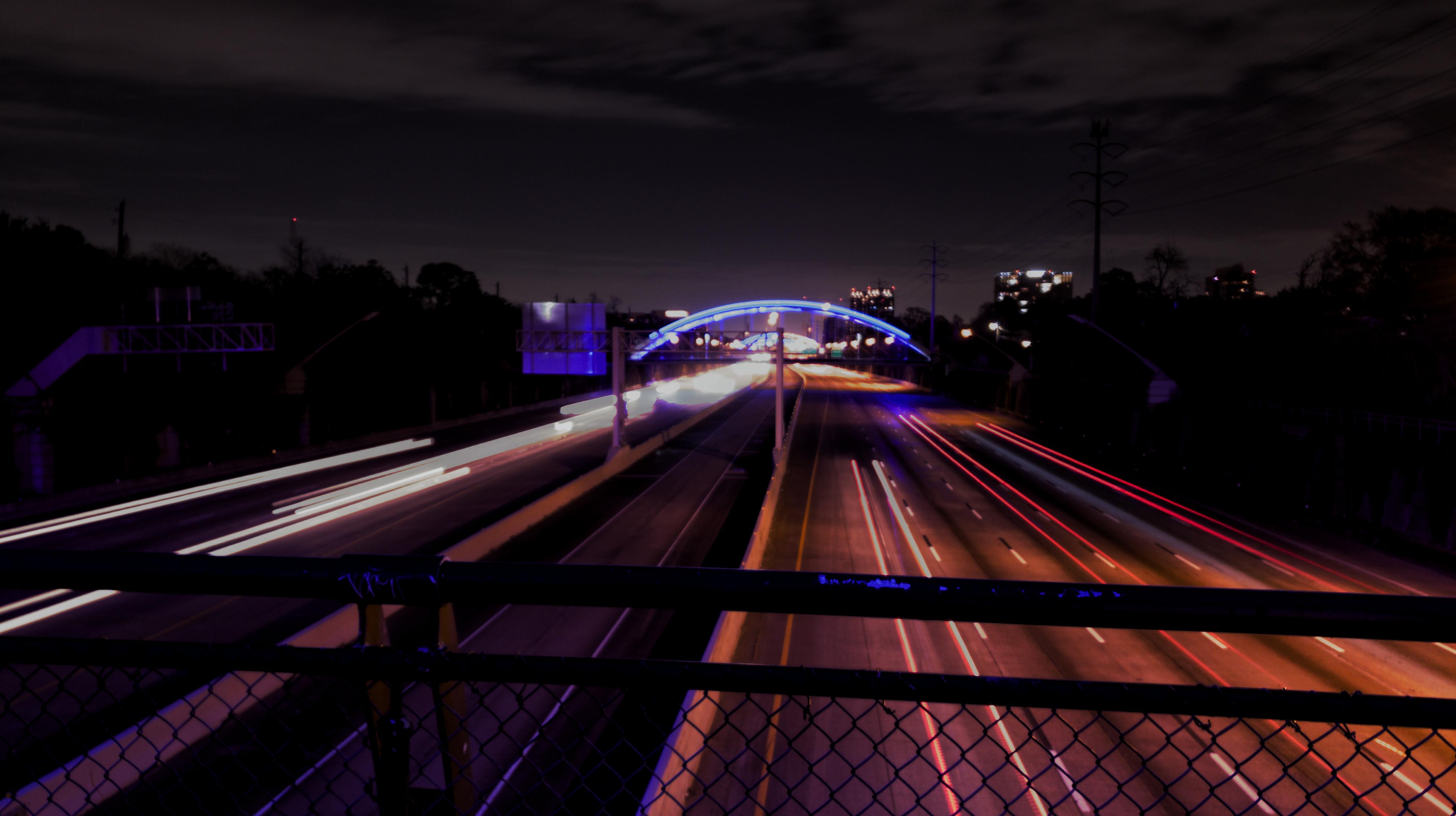 Highway 59 at night. | Scrolller