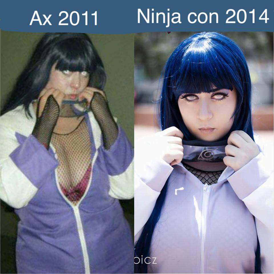 Hinata cosplay evolution | Scrolller