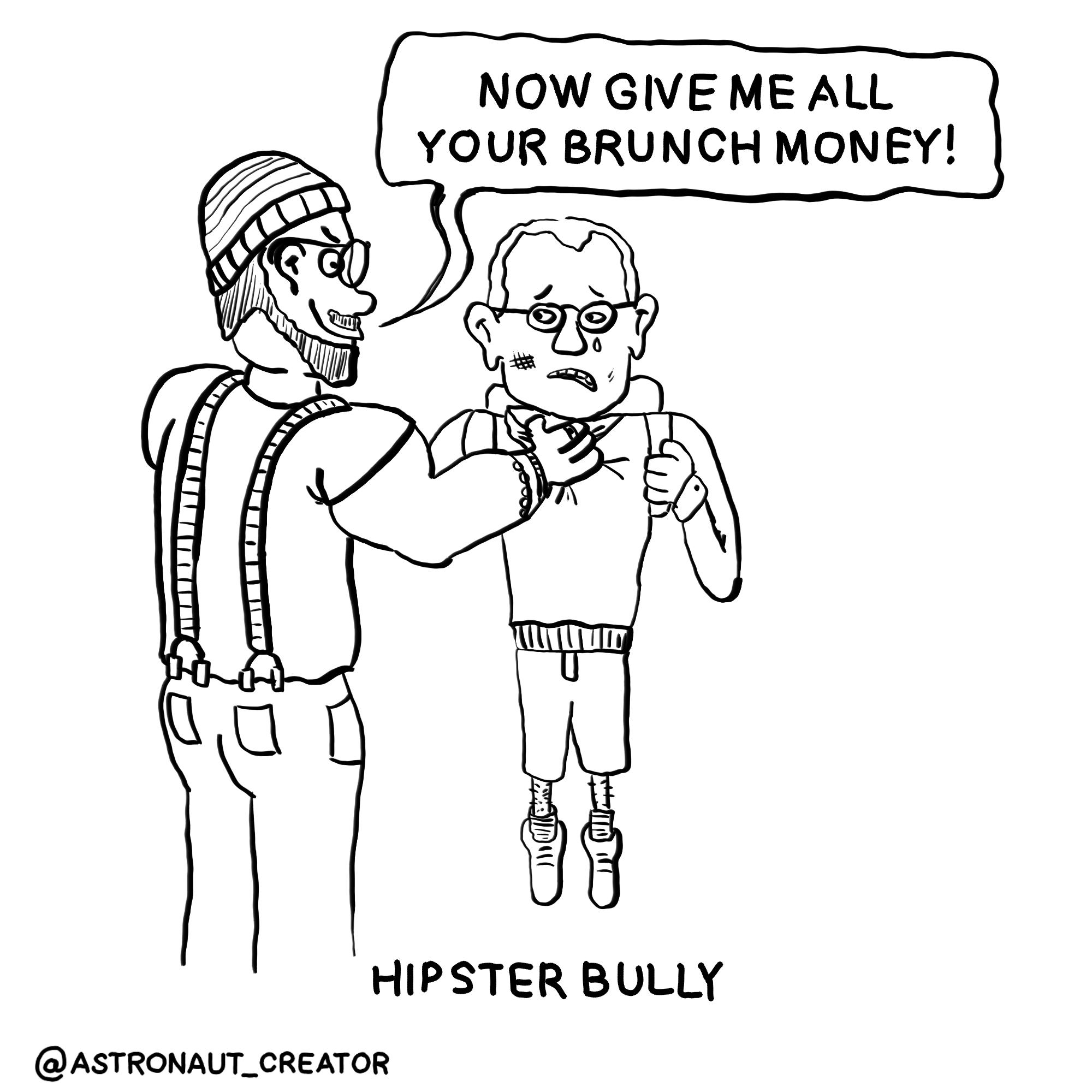 Hipster bully | Scrolller