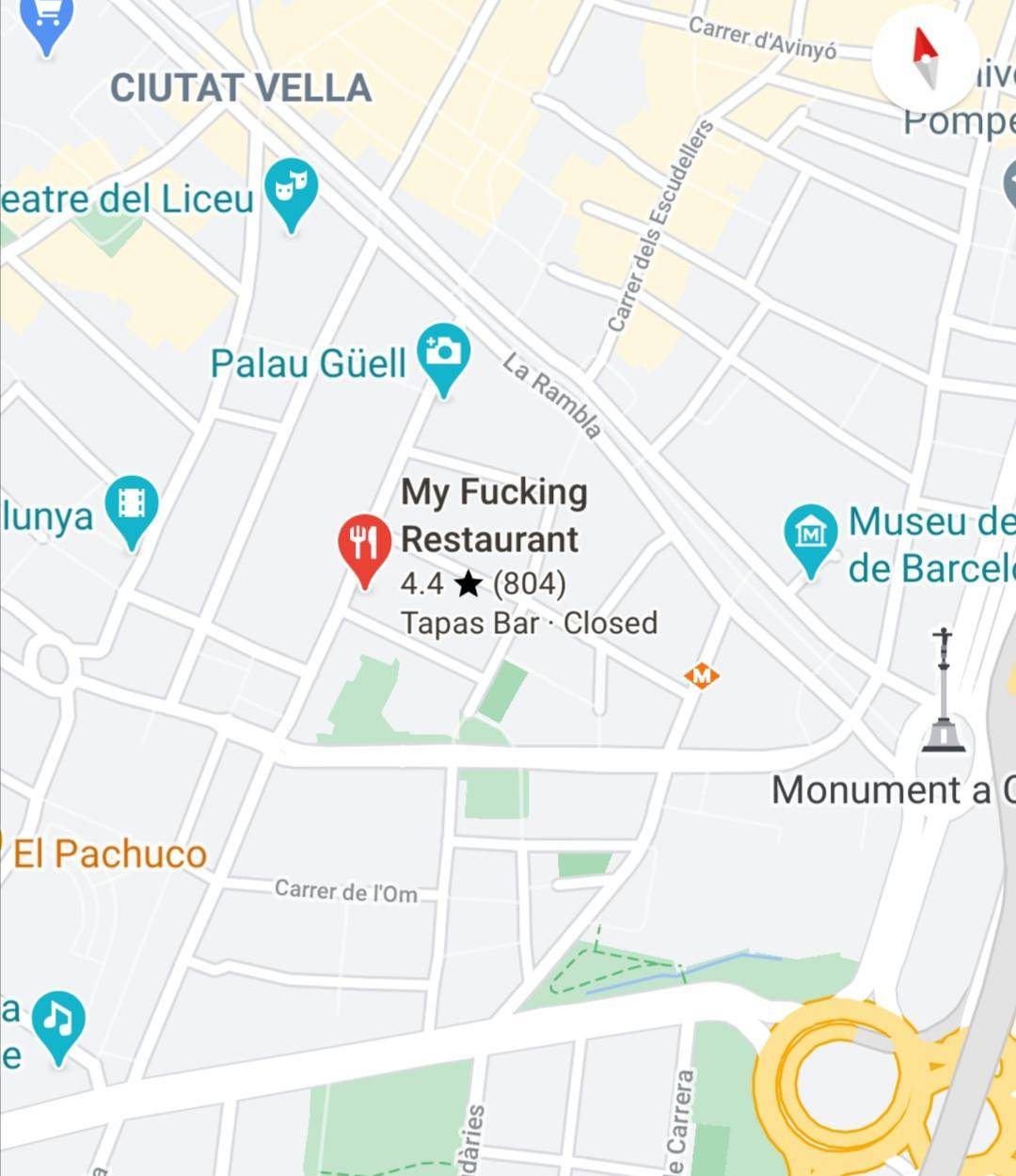 His fu##ing restaurant | Scrolller