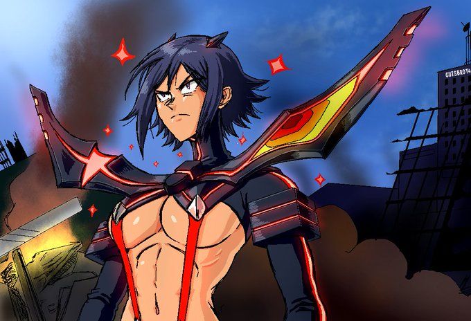 Hitomi Takano wearing Senketsu! [Hitomi-chan is Shy with Strangers & Kill La Kill] | Scrolller