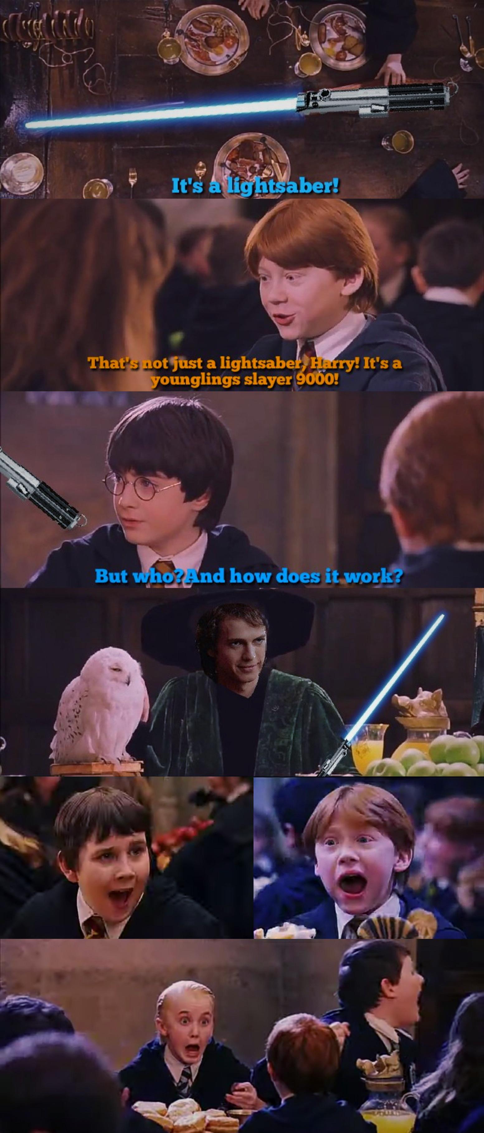 Hogwarts is a school filled with younglings.Change my mind | Scrolller