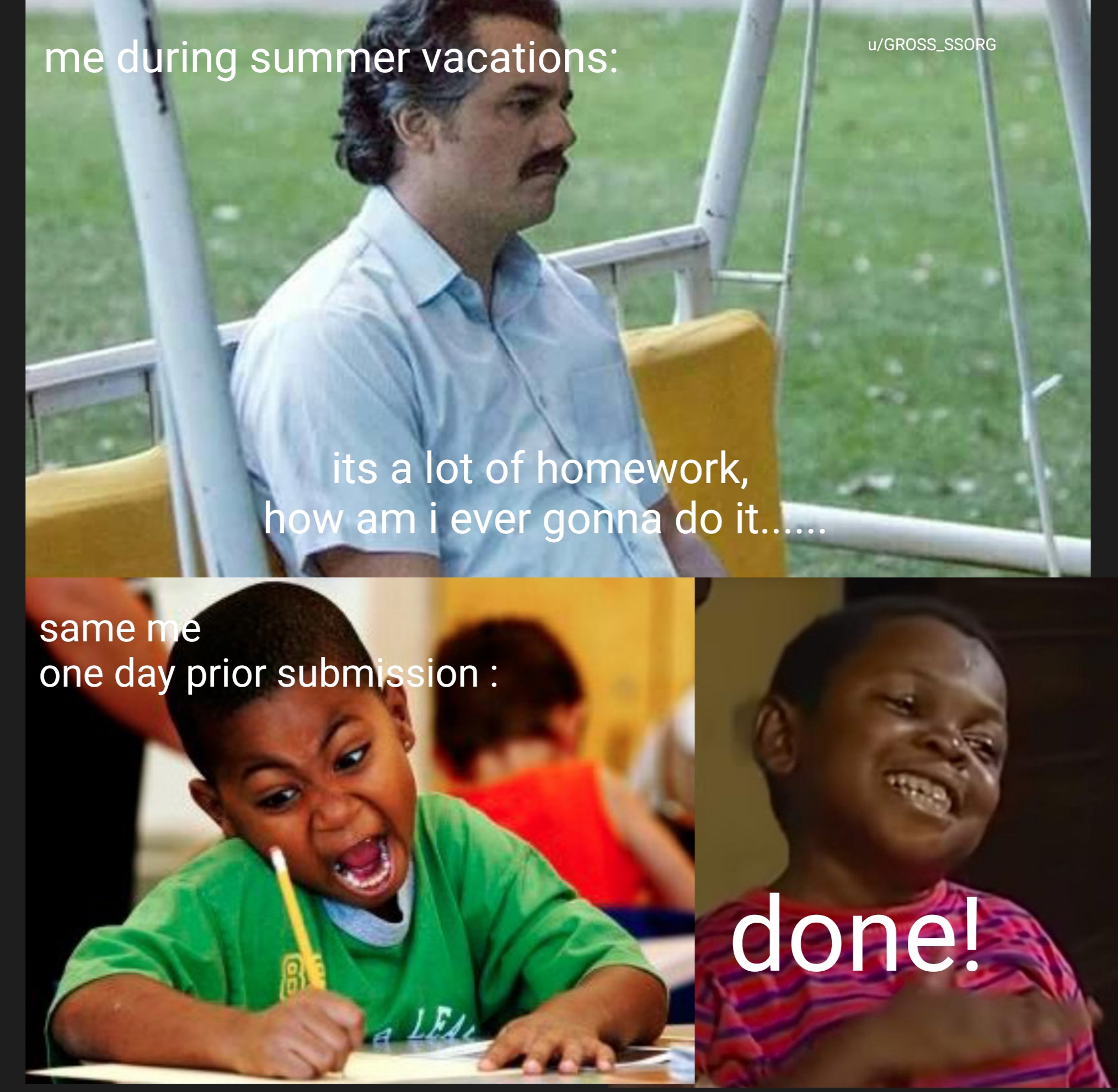 "Holiday's homework" | Scrolller