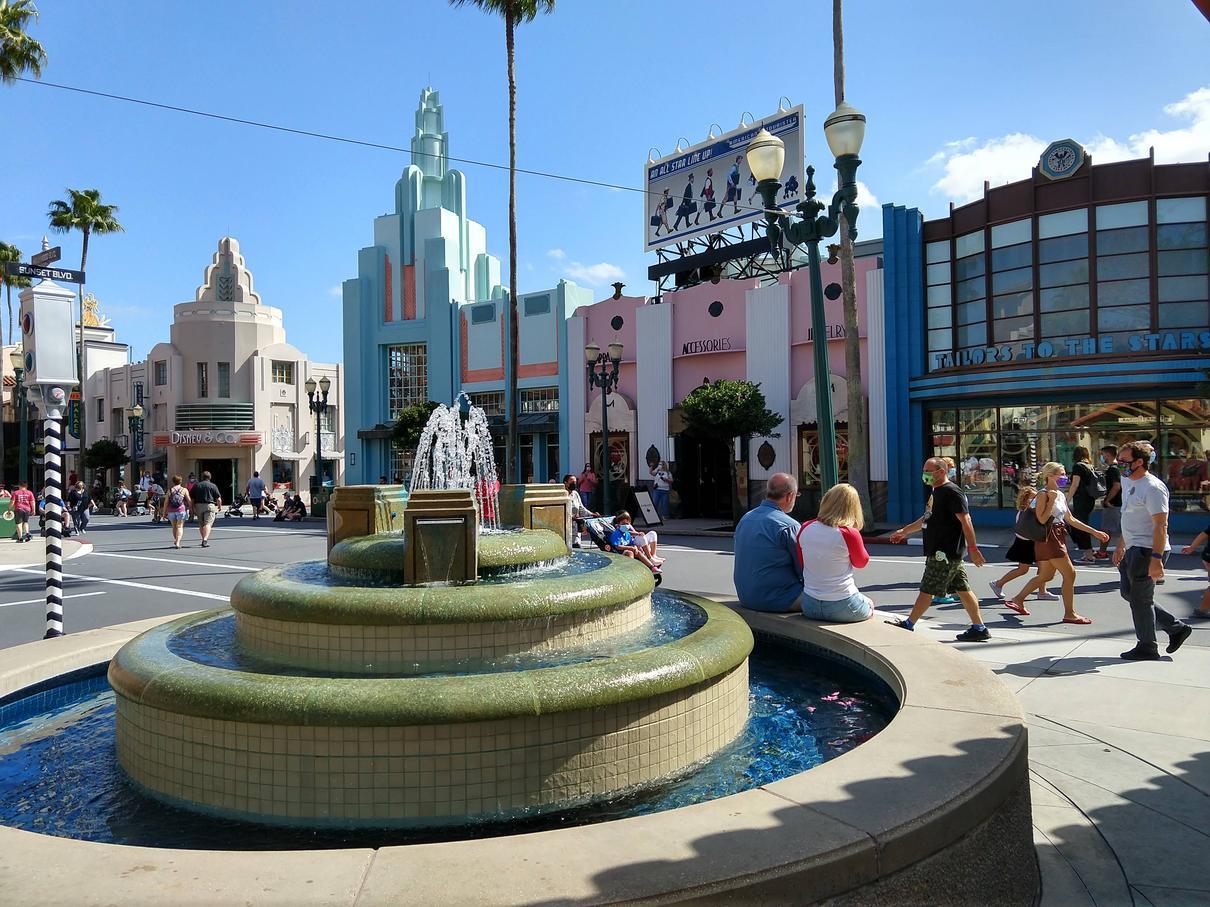 Hollywood Blvd & Sunset Blvd, Disney's Hollywood Studios Theme Park. | Scrolller