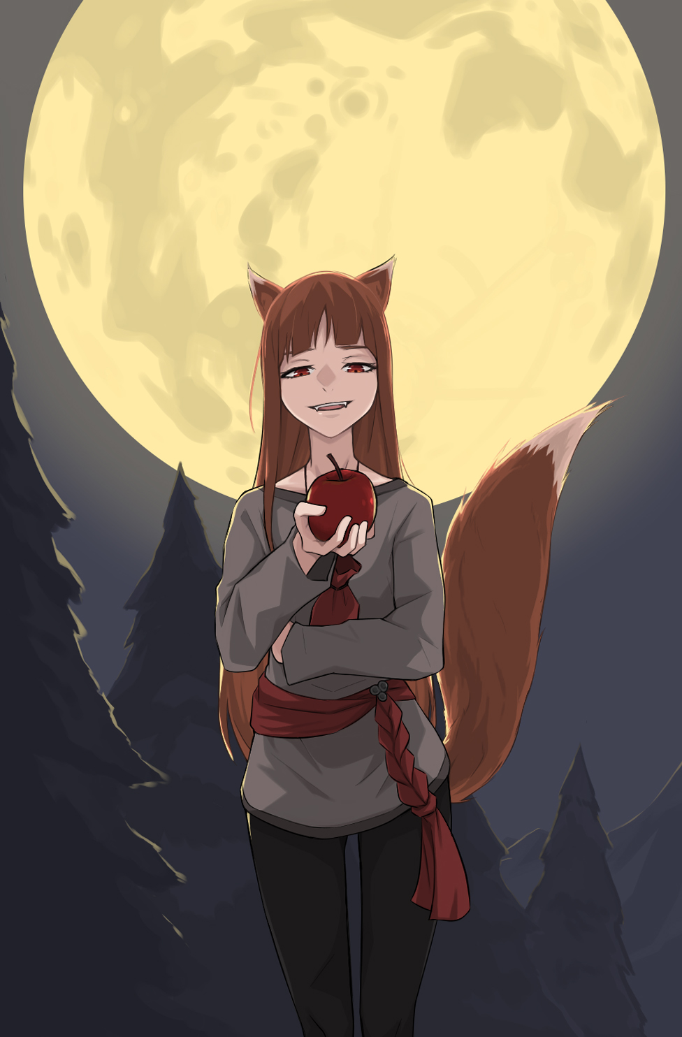 Holo underneath the moonlight | Scrolller