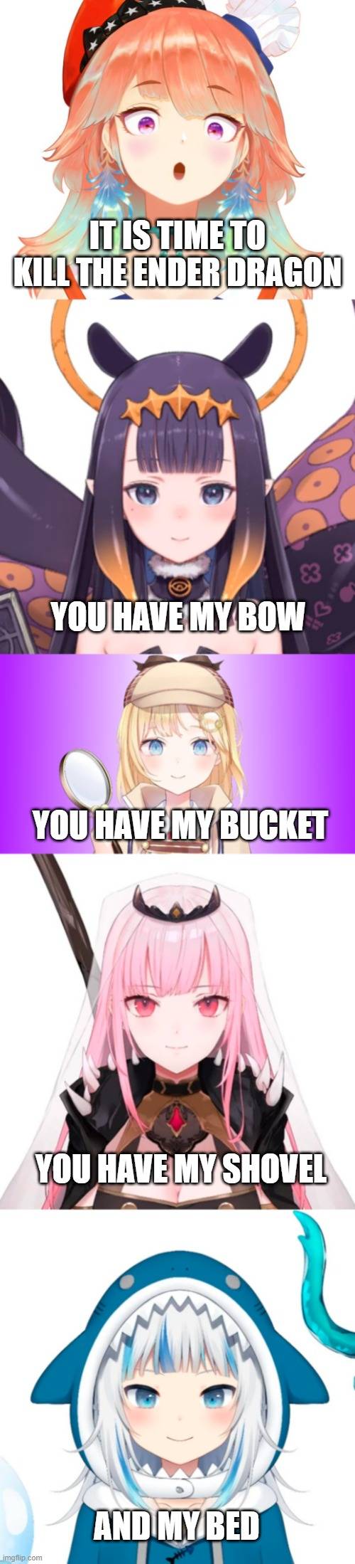 HoloEN Ender dragon planing | Scrolller