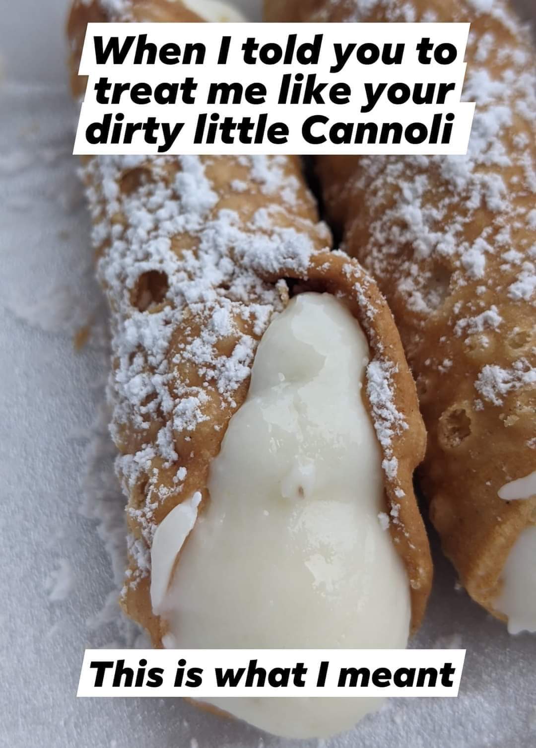 holy moly cannoli | Scrolller