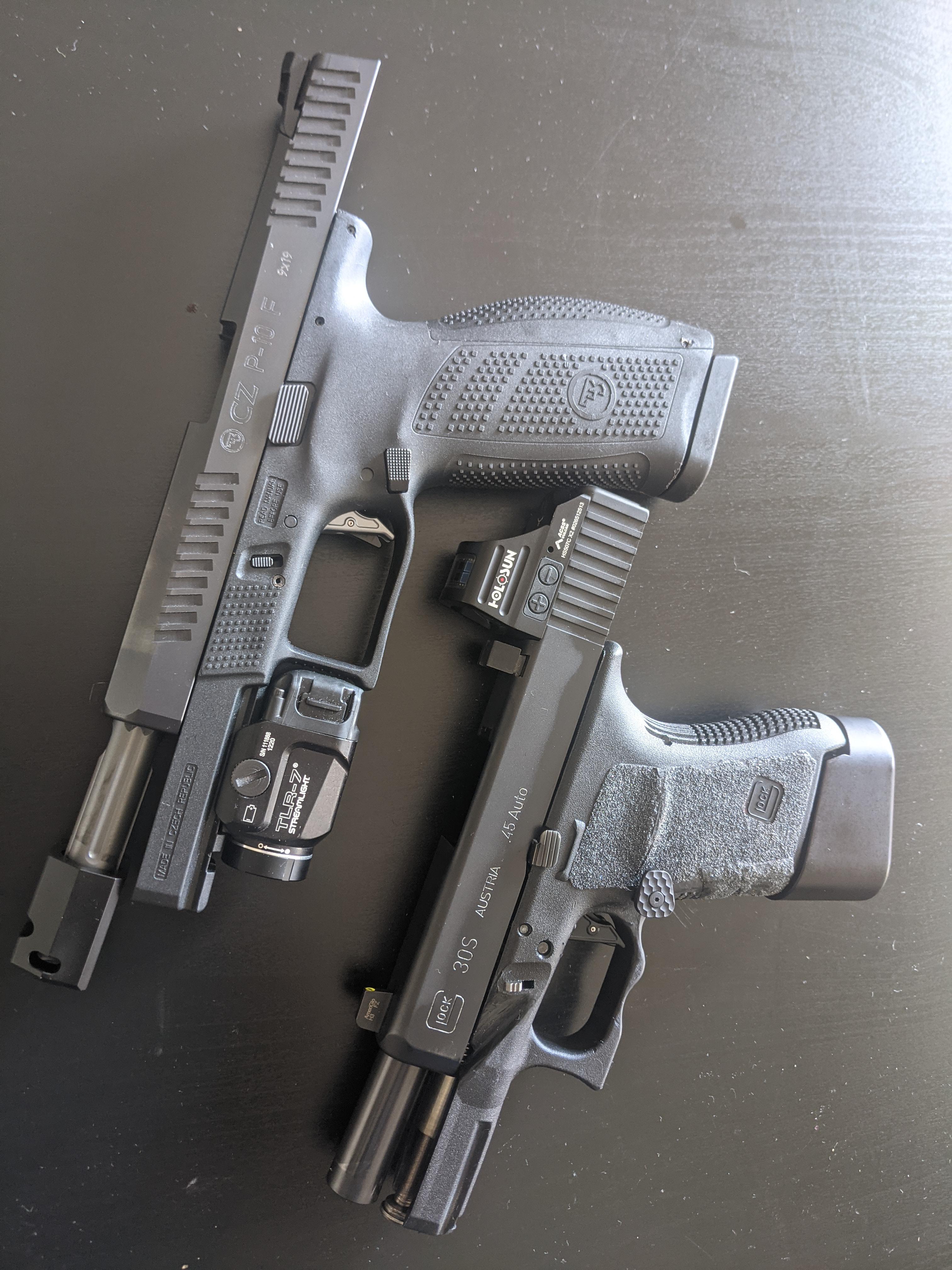 Home Defense CZ P10f & Carry G30s | Scrolller