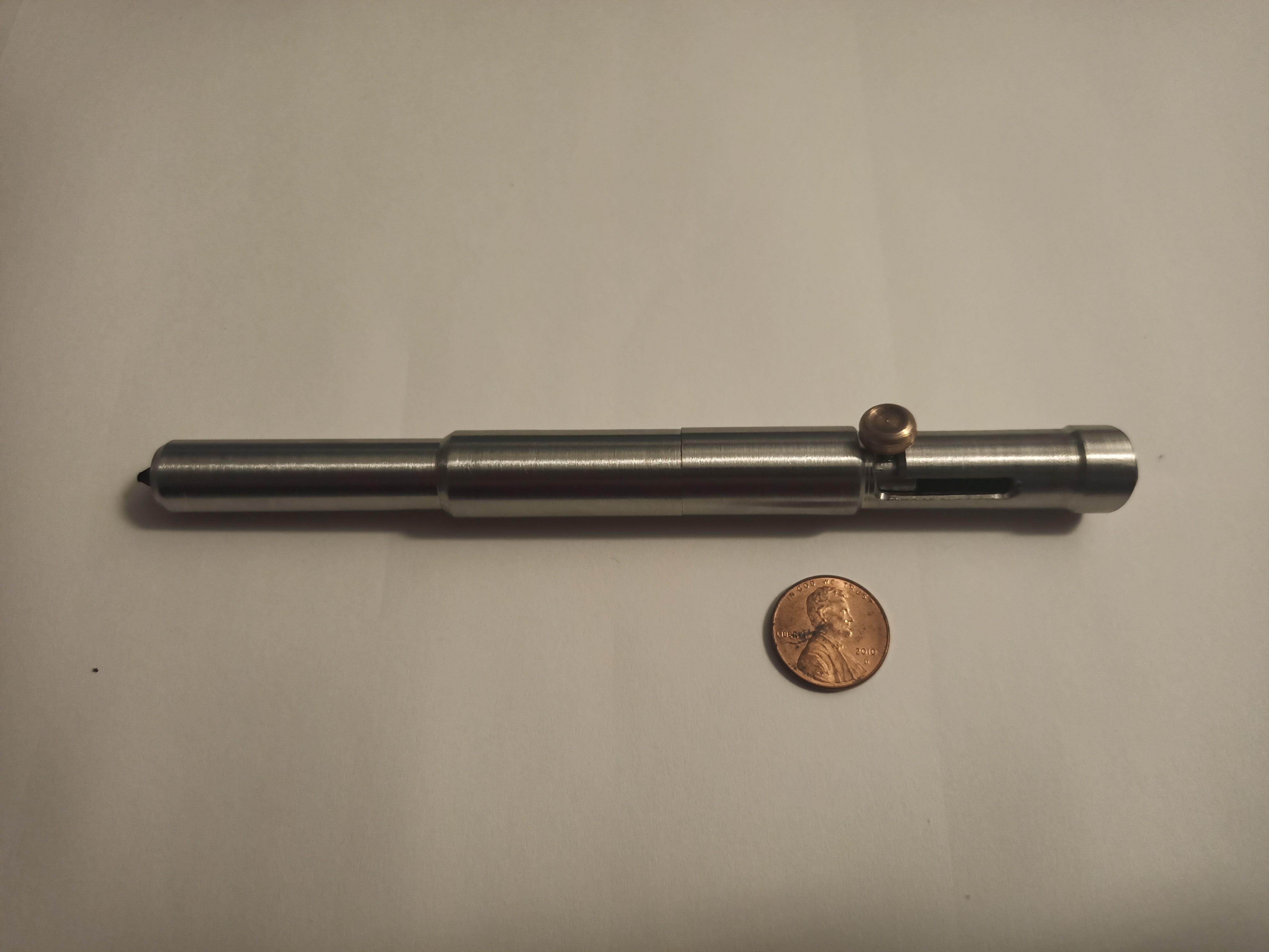 Home made stainless steel bolt action sharpie | Scrolller