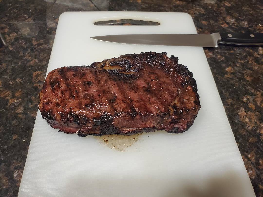 [Homemade] American Wagyu ribeye dry brined and reverse seared | Scrolller