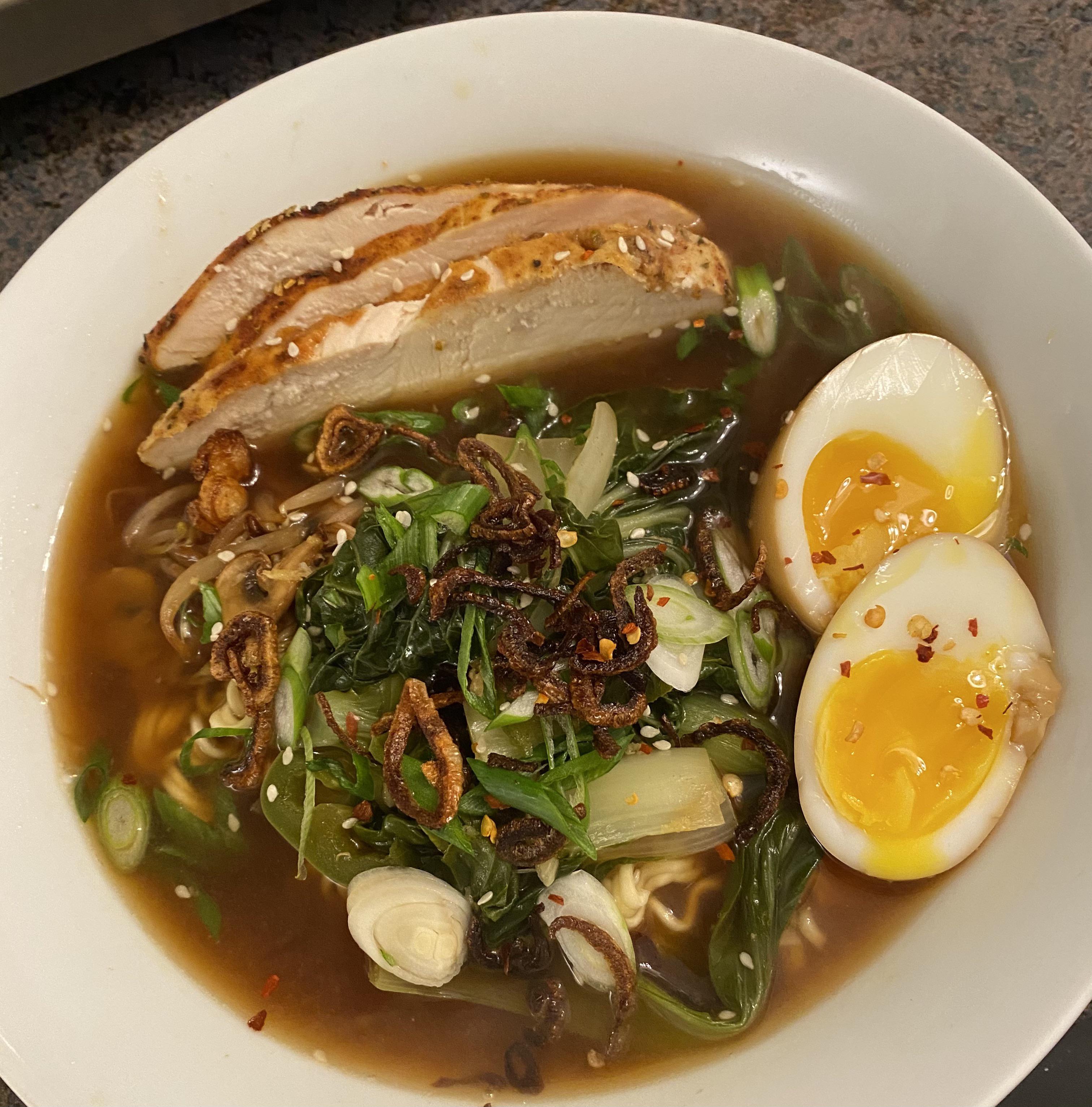 Homemade chicken ramen | Scrolller
