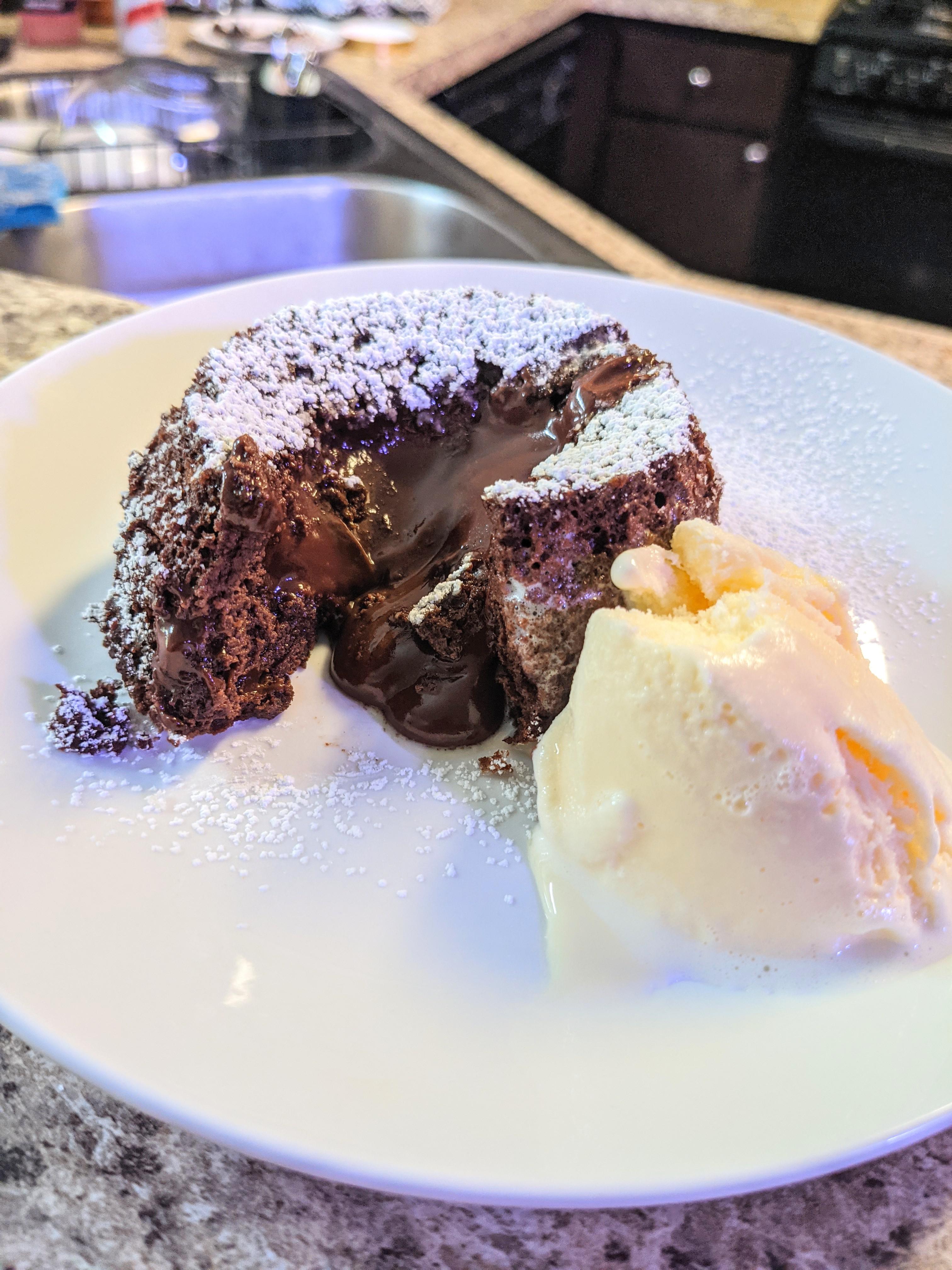 Homemade Chocolate Lava Cakes! | Scrolller