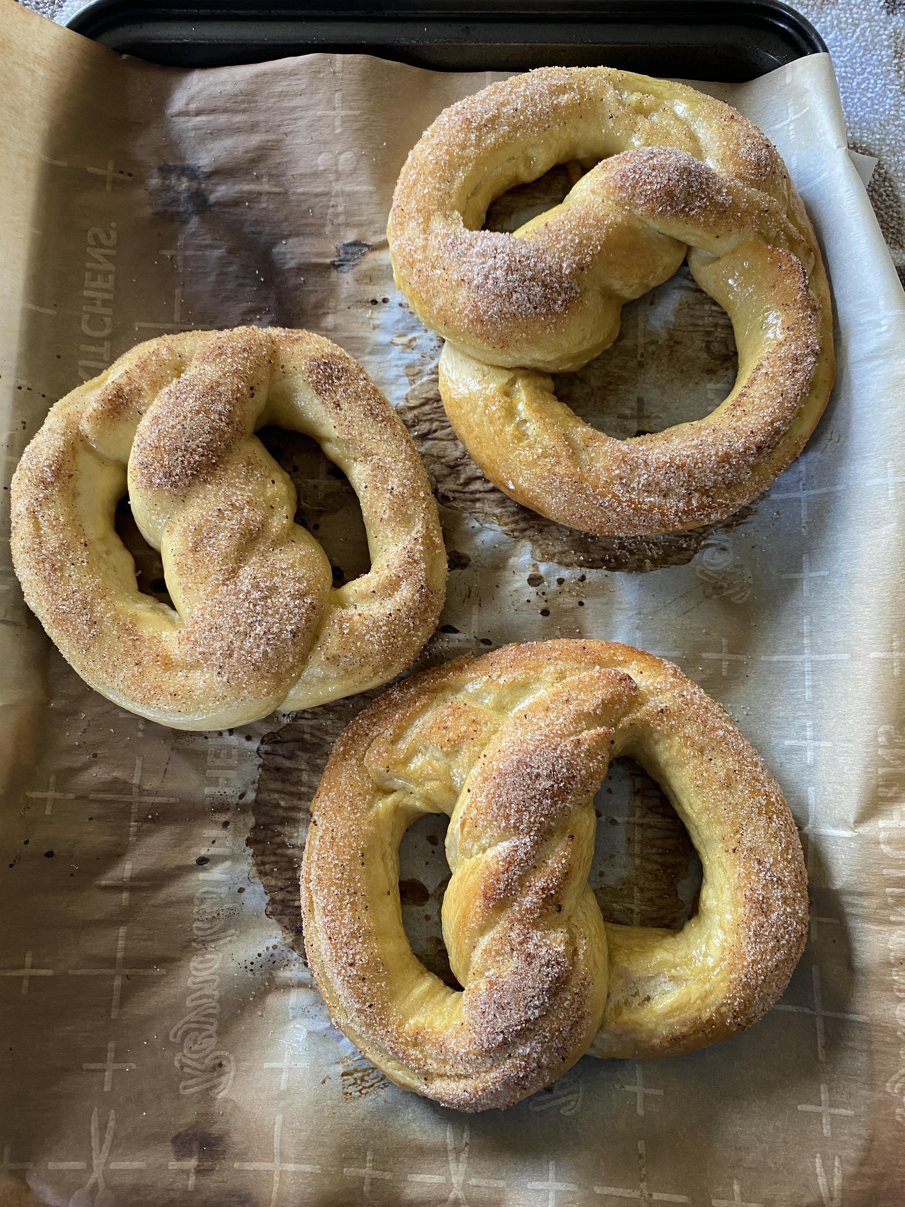 [homemade] Cinnamon Sugar Pretzels | Scrolller