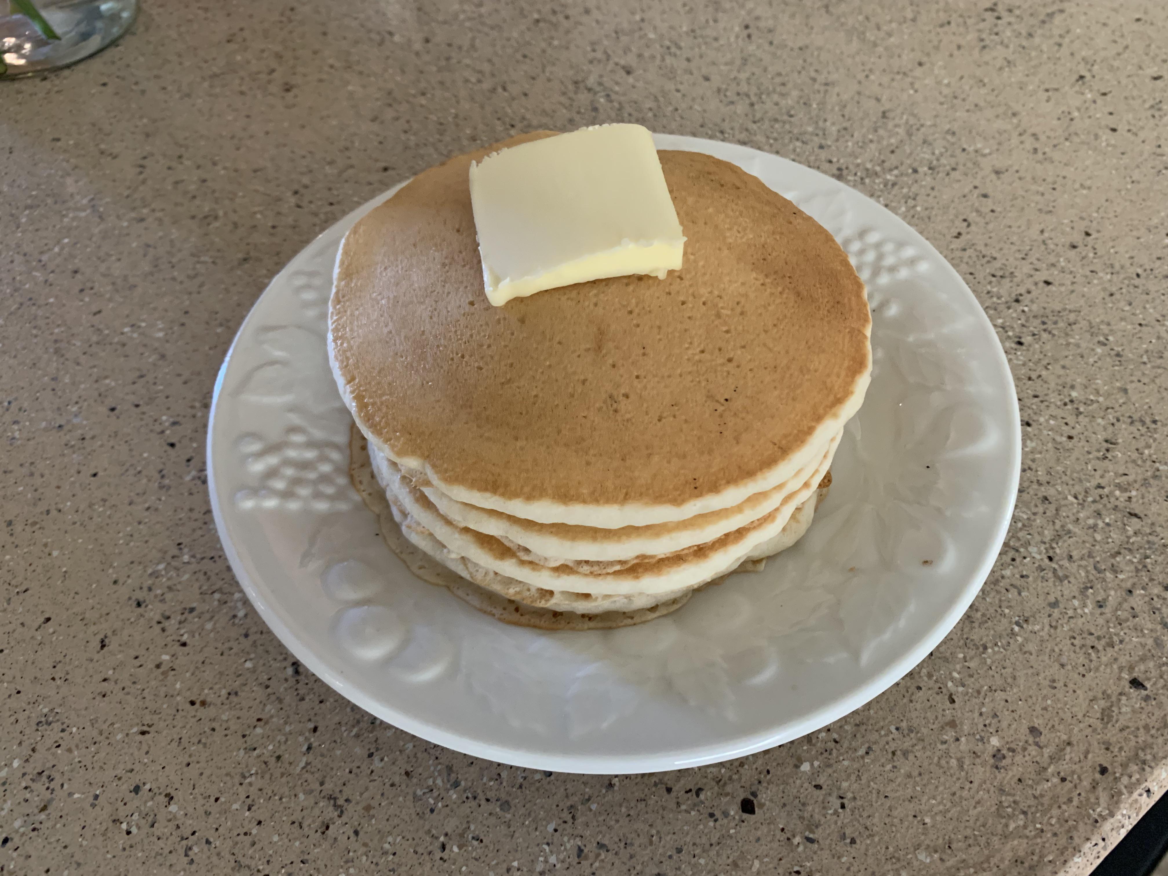 [homemade] Pancake stack waiting for syrup. | Scrolller