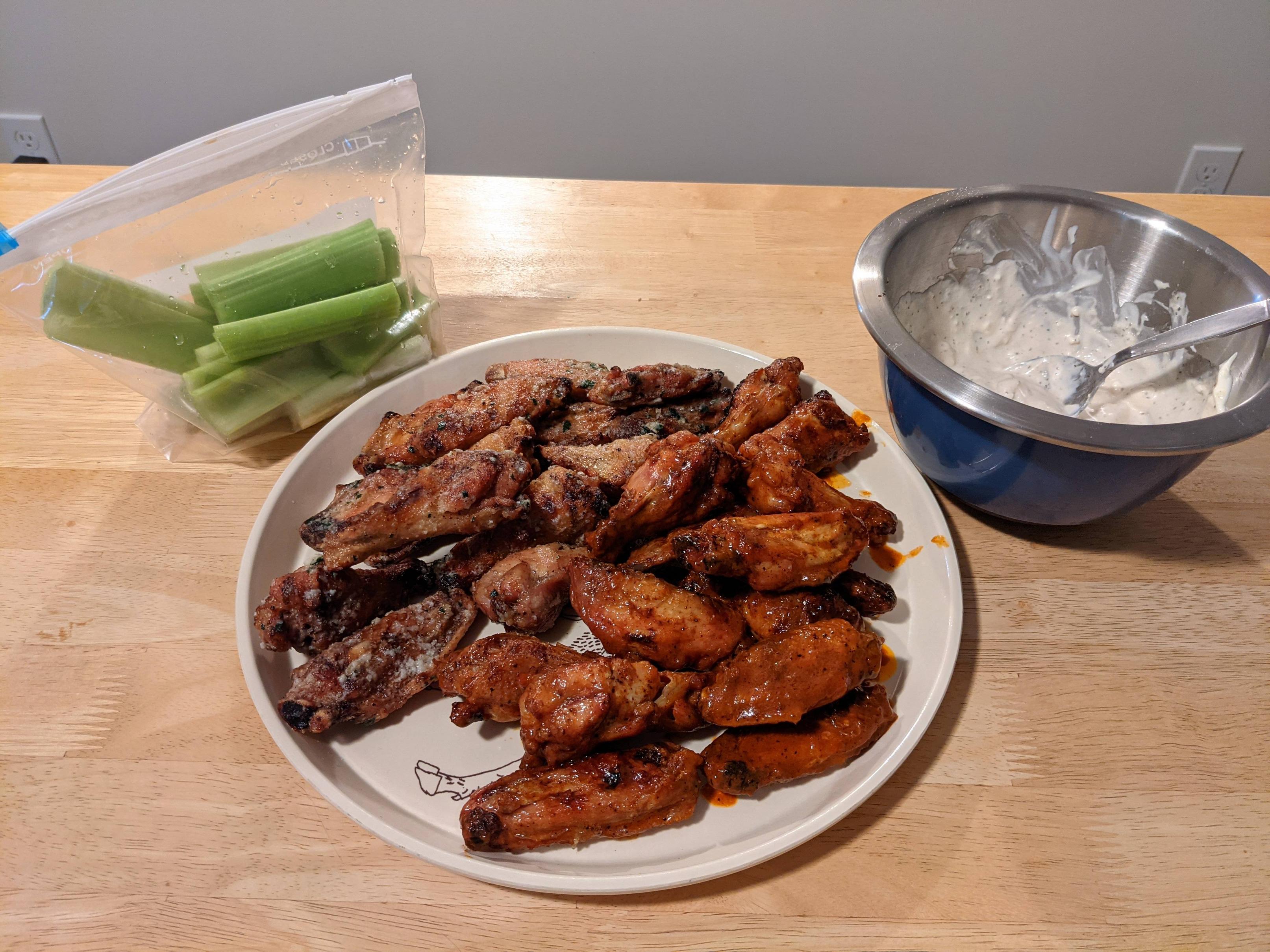 [homemade] Smoky Grilled Wings! | Scrolller