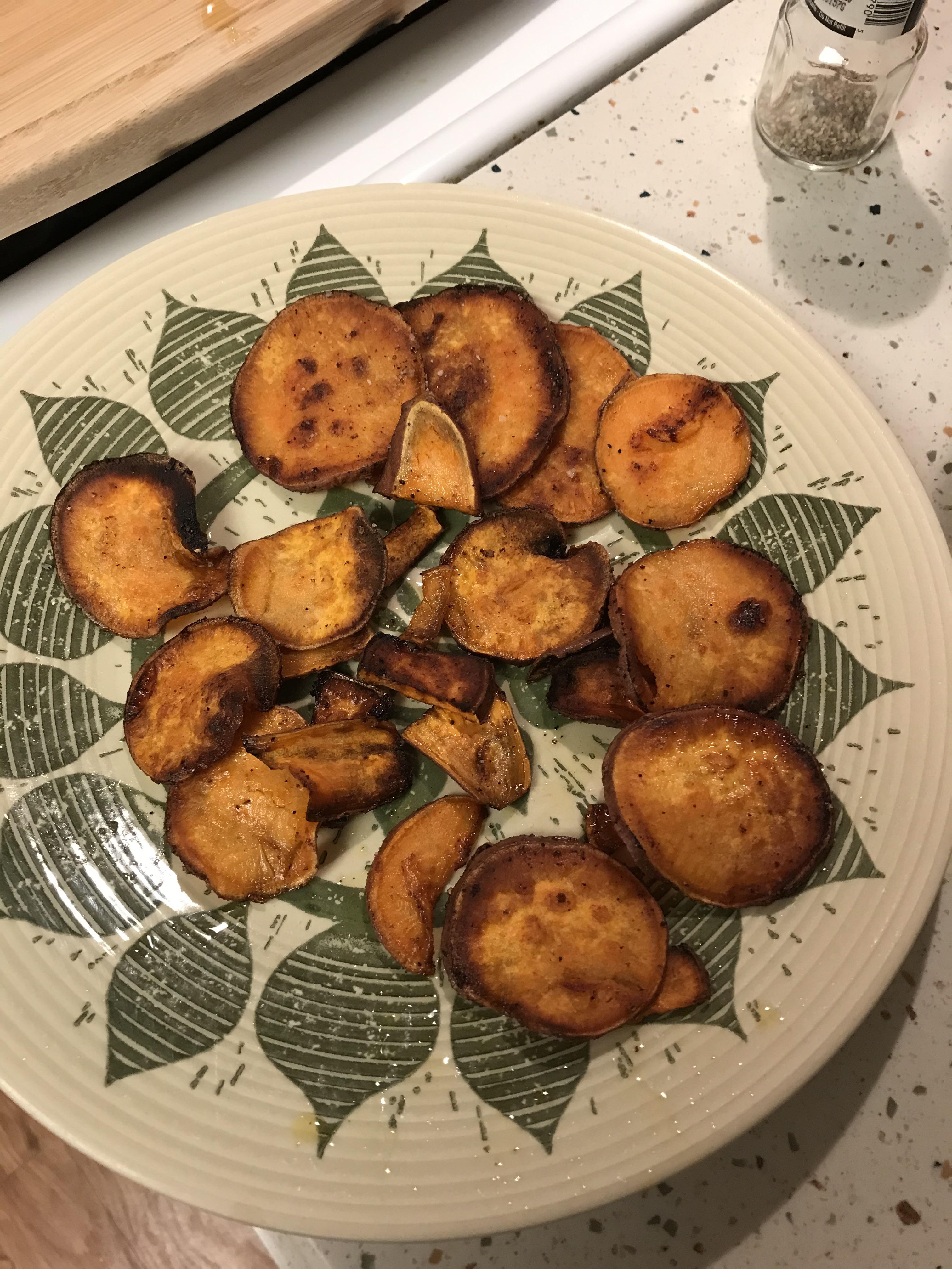 [homemade] sweet potato chips | Scrolller