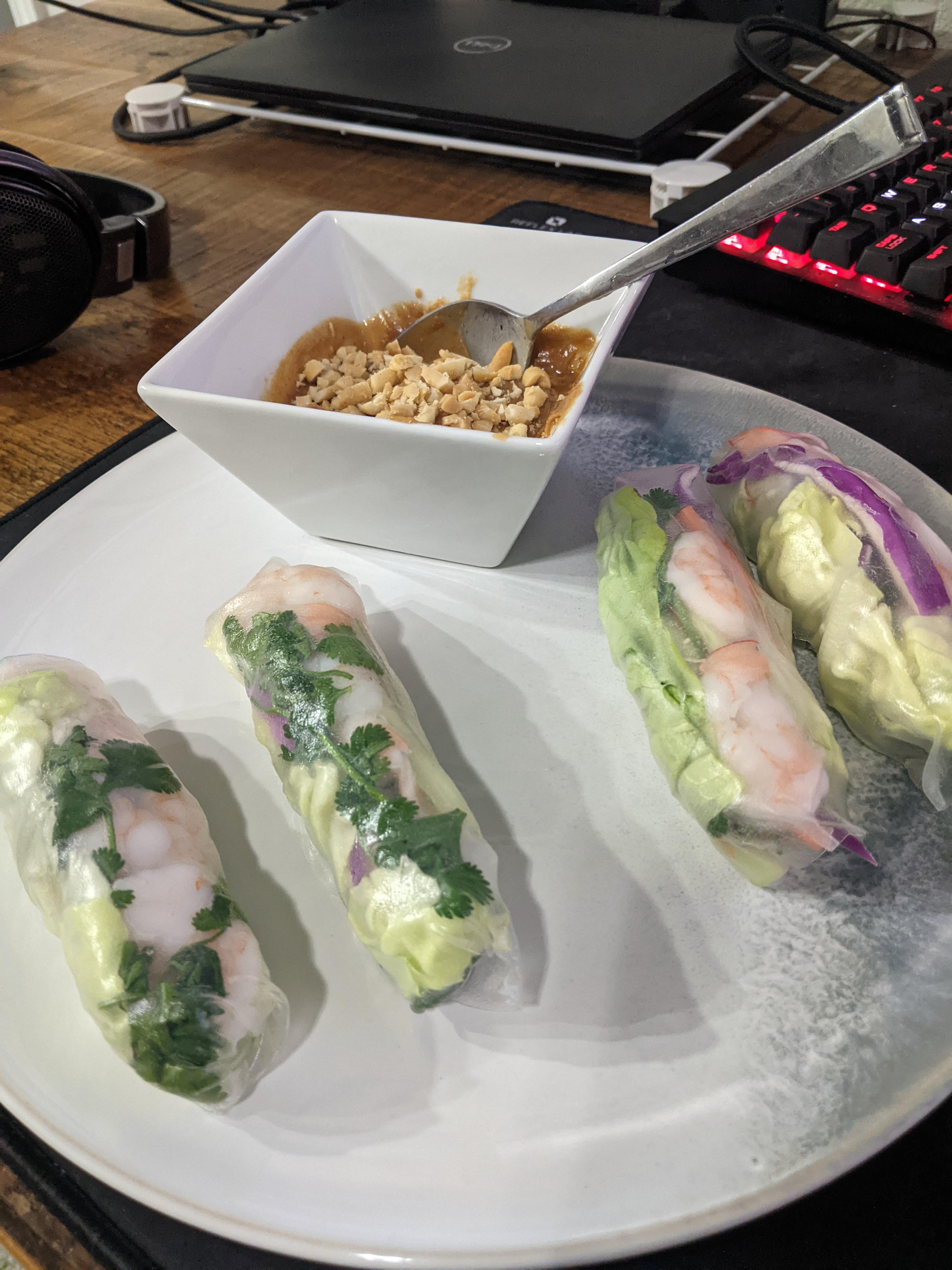 [Homemade] Vietnamese Summer Rolls | Scrolller