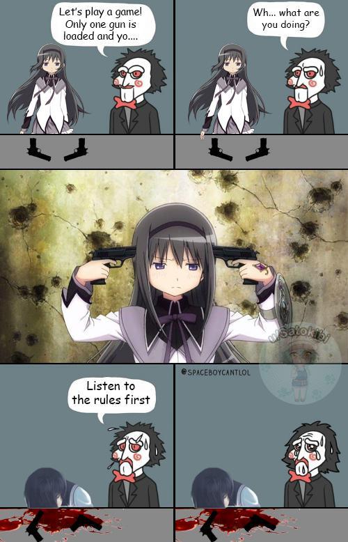 Homura did nothing wrong | Scrolller