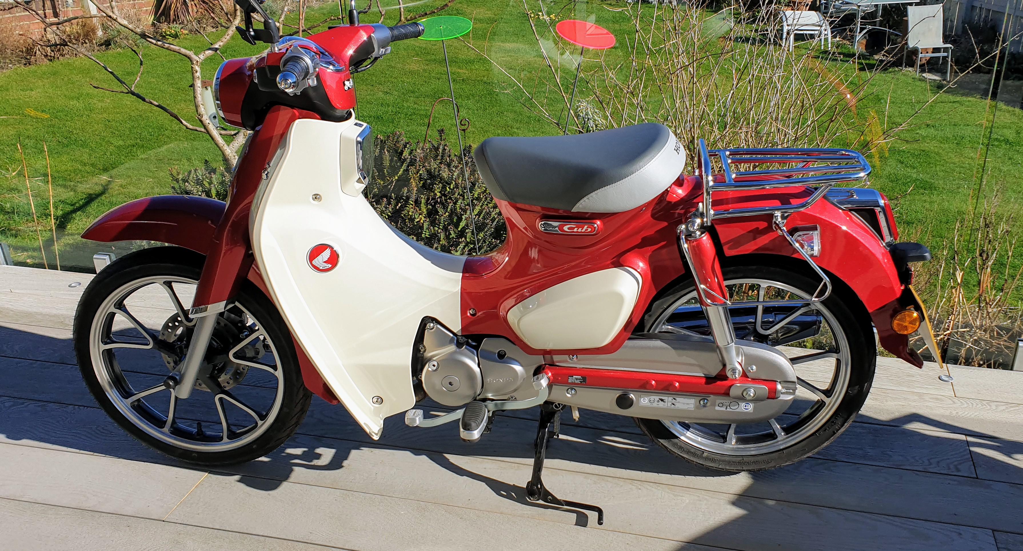 Honda Week. My First Honda - Super Cub 125, hoping to get out a lot more when the weather gets ...