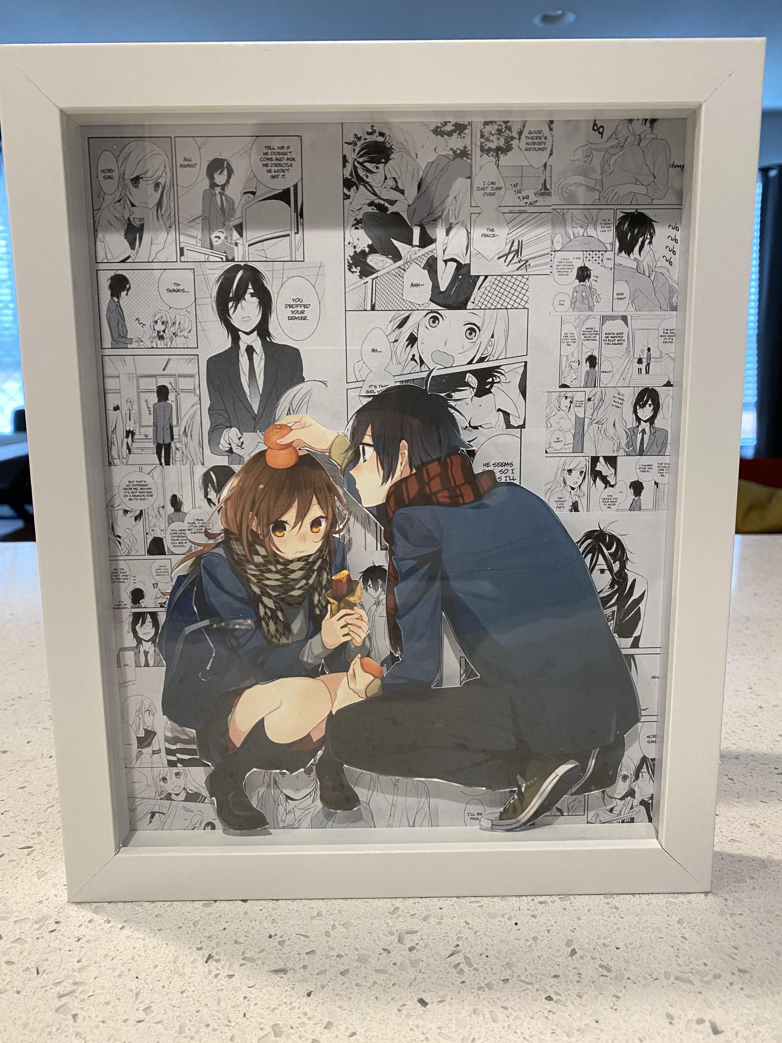 Horimiya Manga shadow box | Scrolller