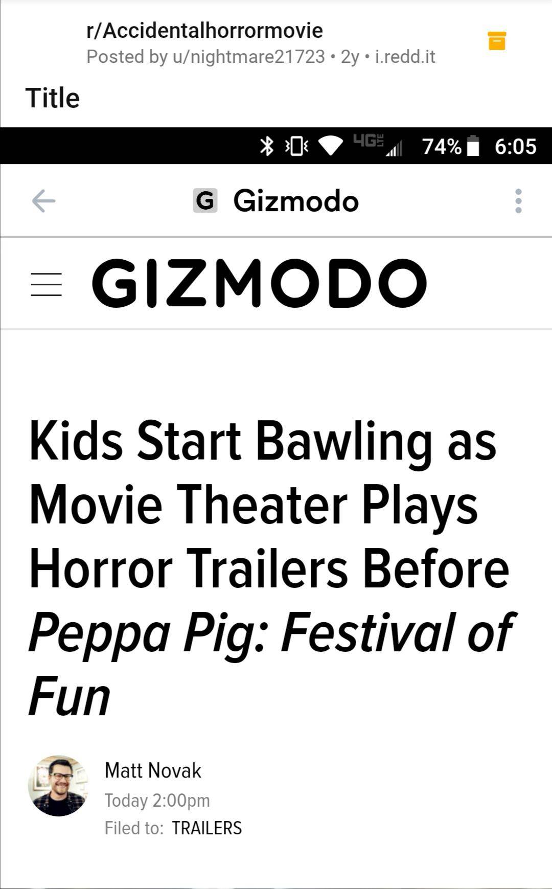 Horror movie | Scrolller