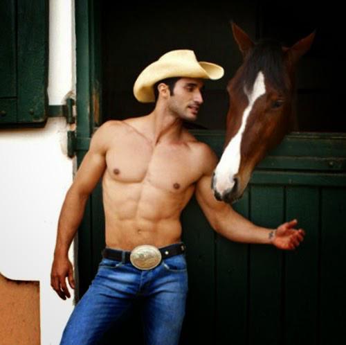 “Hot cowboy and his horse” ... | Scrolller