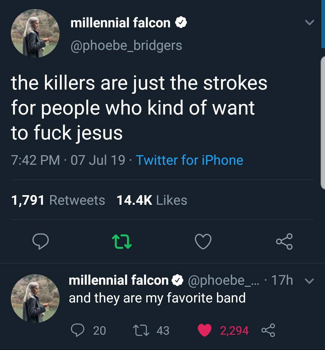 Hot take from Phoebe Bridgers | Scrolller