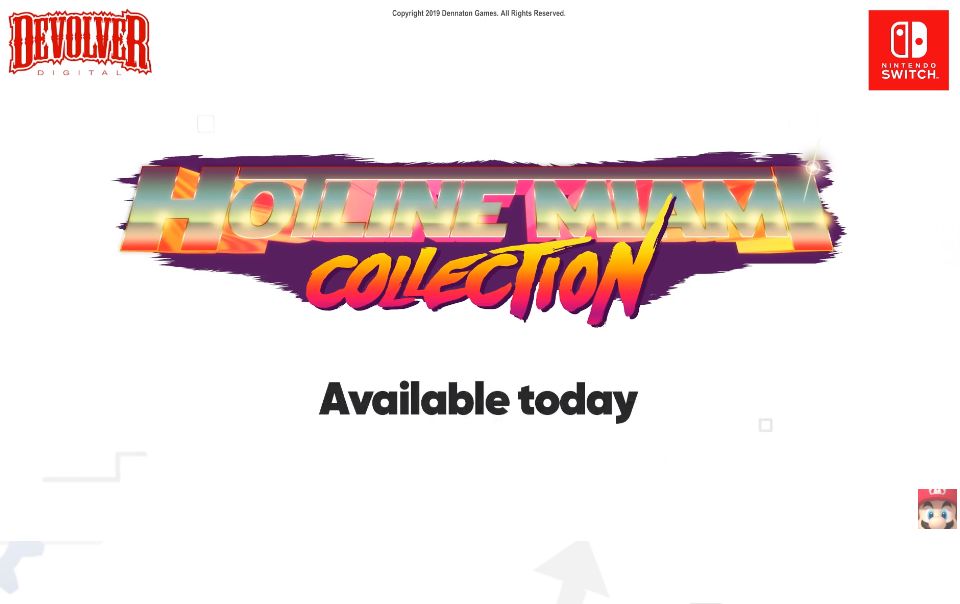 Hotline Miami Collection Available on Nintendo Switch today! | Scrolller