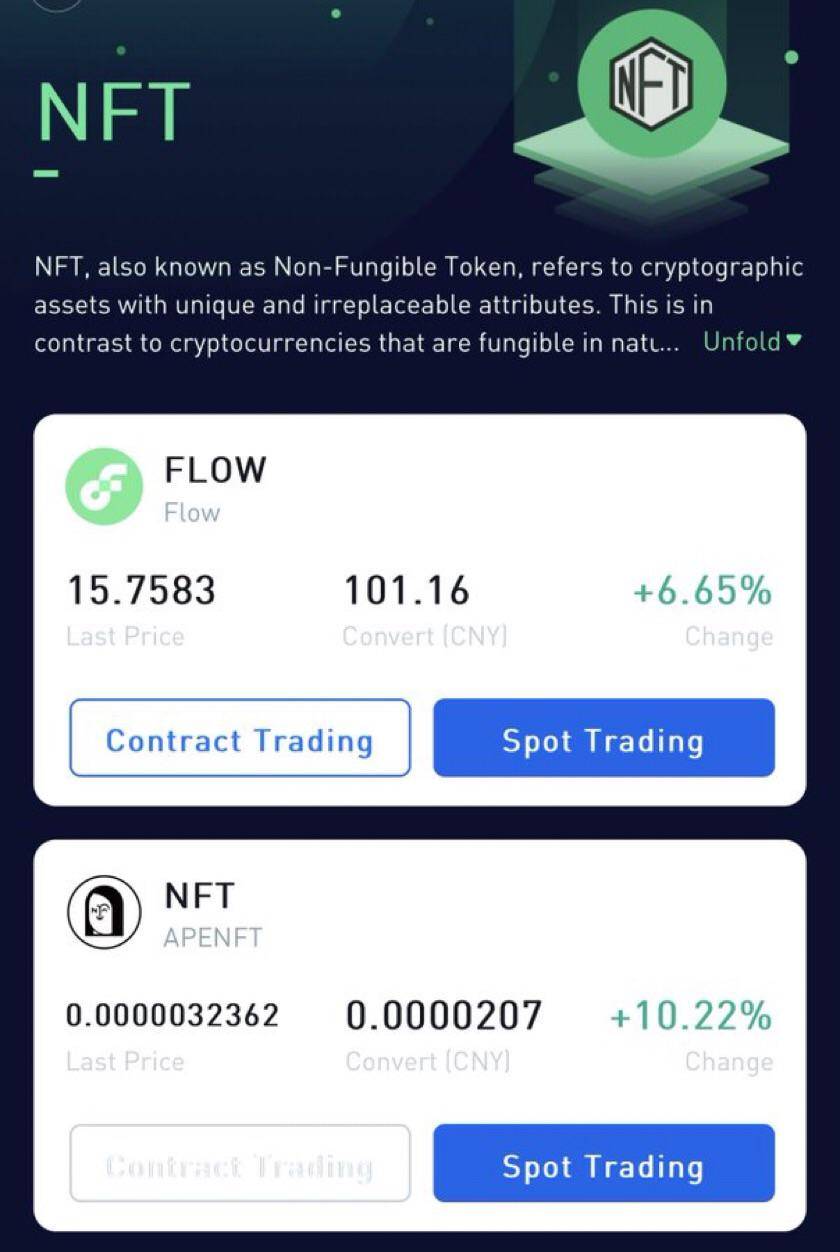 Houbi have added Apenft into new nft asset class | Scrolller