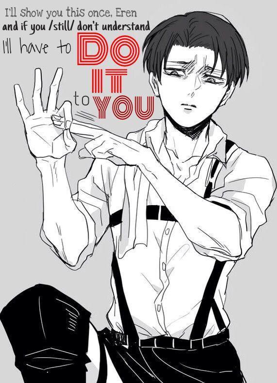 How aggressive (Levi x eren) | Scrolller
