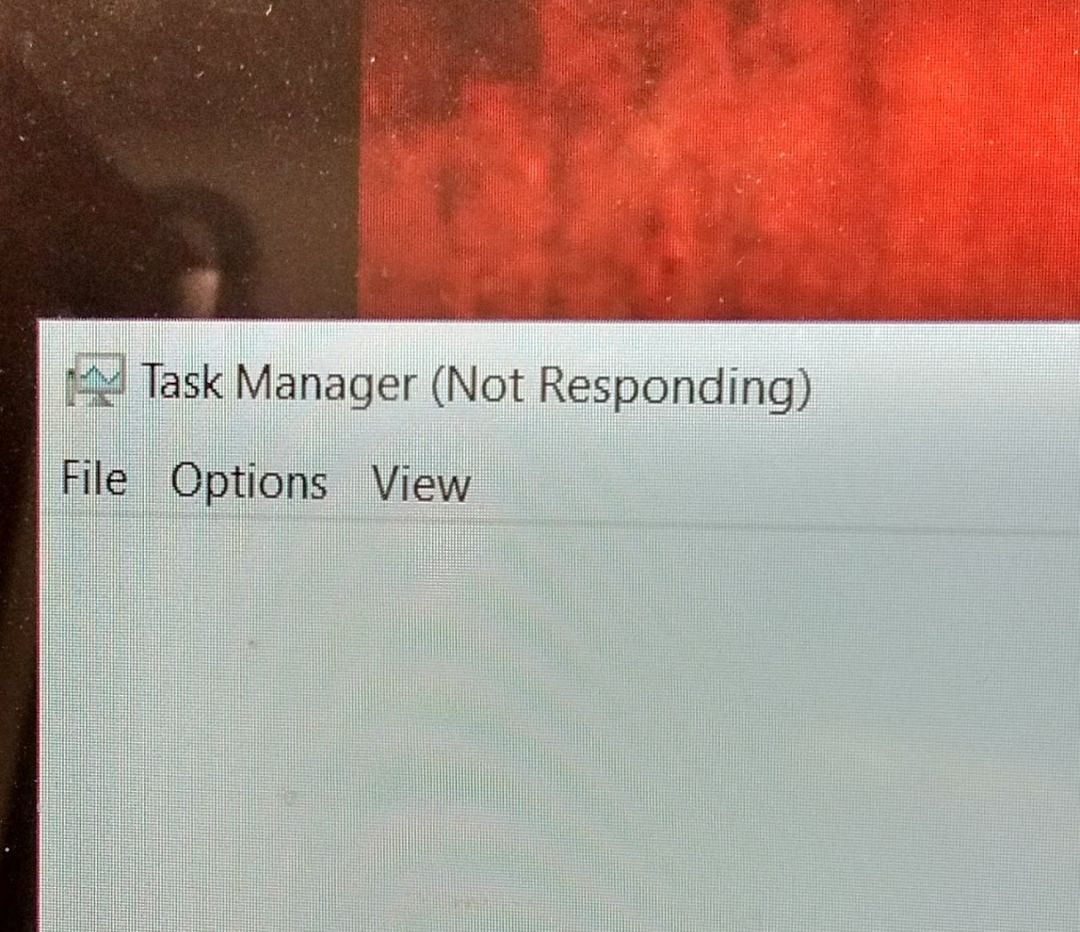 How bad is it? Well...I broke task manager... | Scrolller