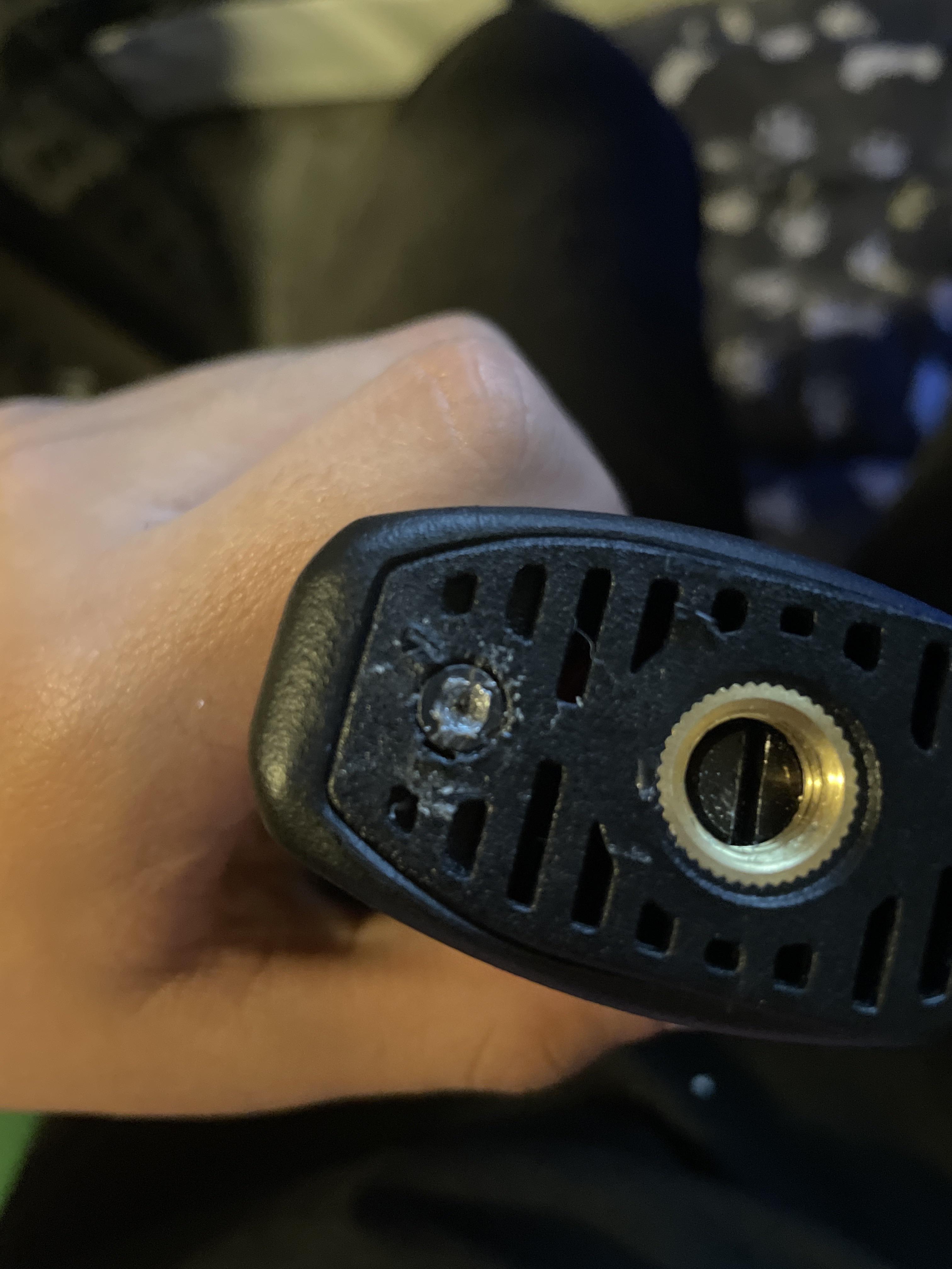 How could I fix this stripped screw? | Scrolller