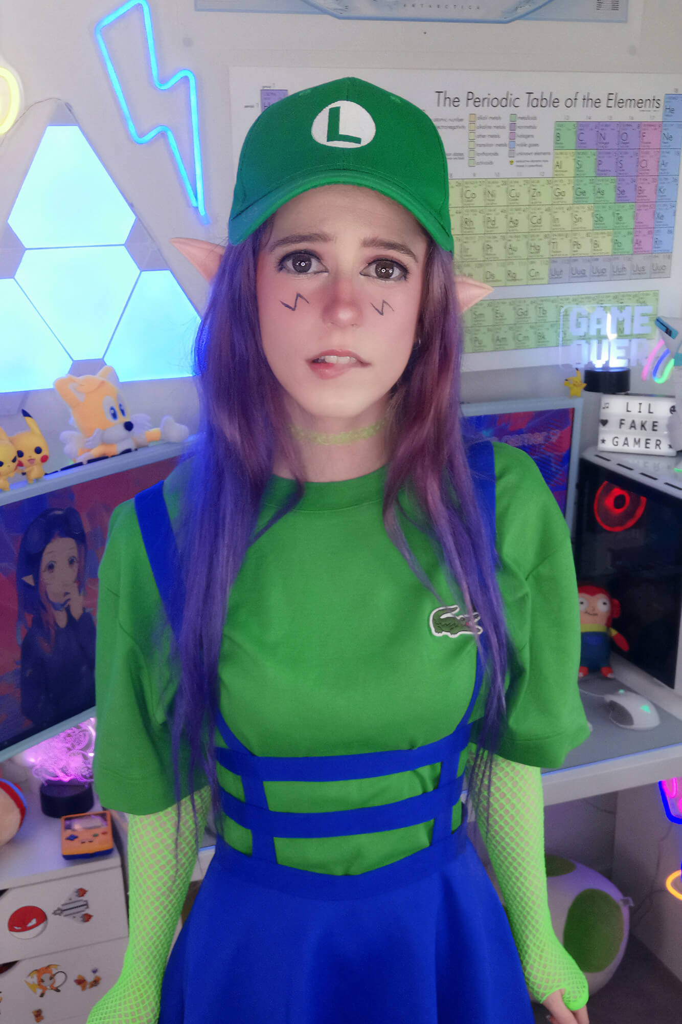 Luigi Turned Into An Egirl 🤗 ️ Scrolller