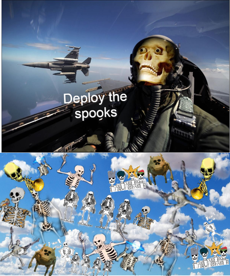 How I imagined the Americans coming into Spooktober the 1st LATE | Scrolller