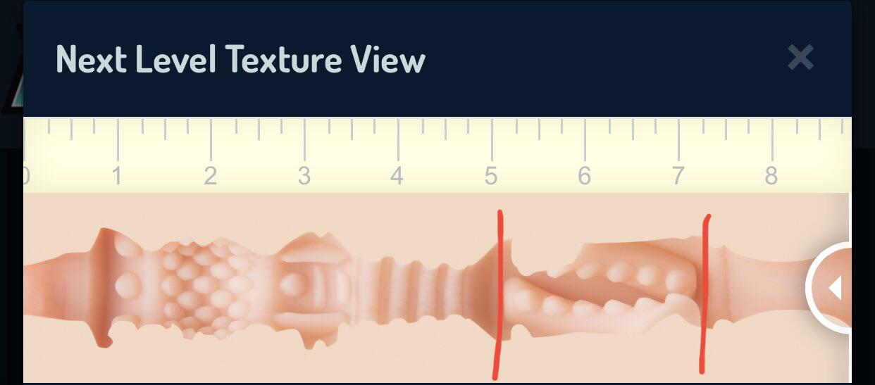 How is the section on between the red lines on the Next Level texture? | Scrolller