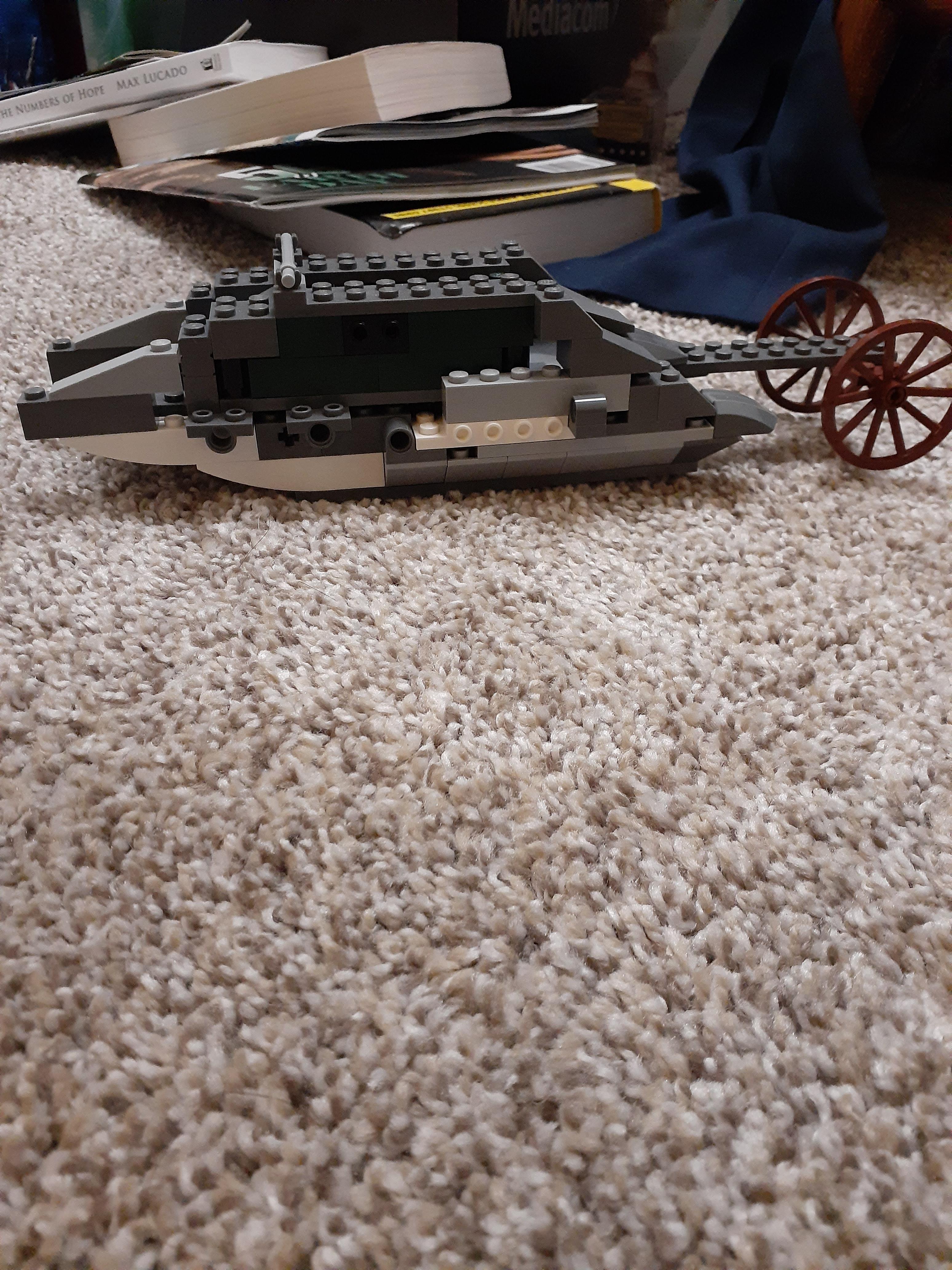 How should I do the side cannons for the MK 1? | Scrolller