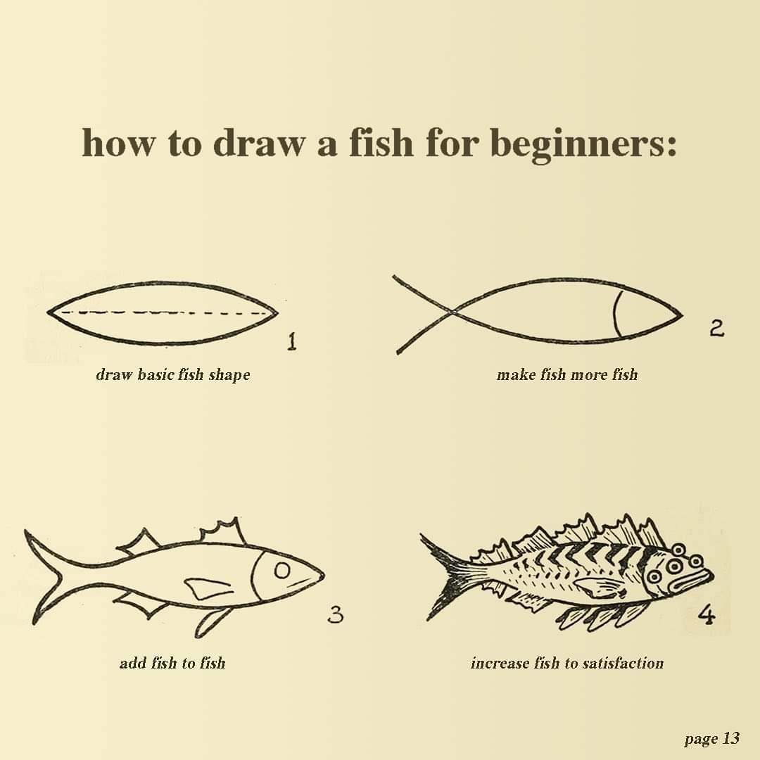 How To Draw A Fish Scrolller How To Draw A Fish Scrolller