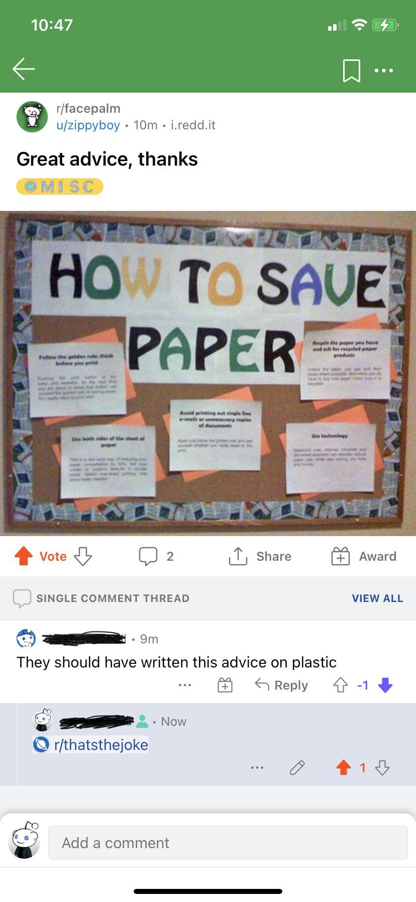 How to save paper | Scrolller