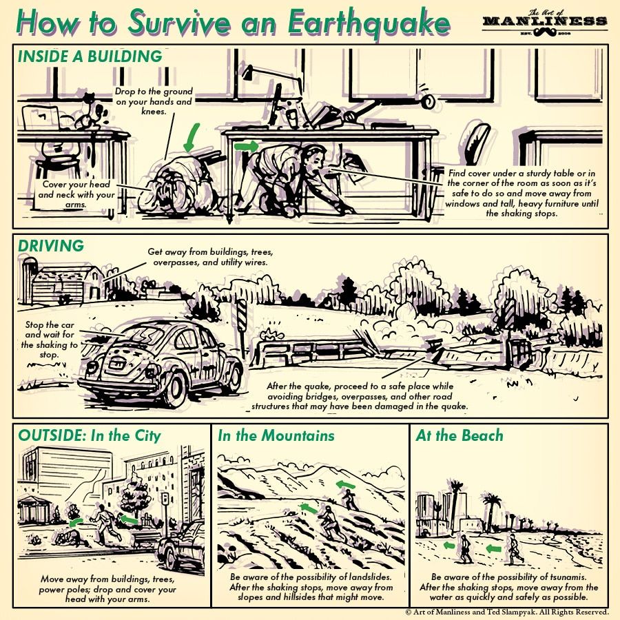 How to Survive an Earthquake: Your 60-Second Guide | Scrolller