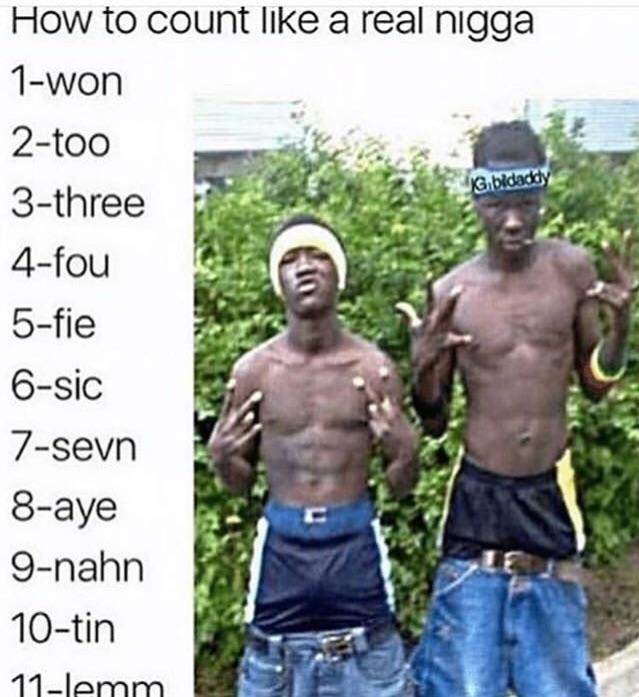 how yall counting? | Scrolller