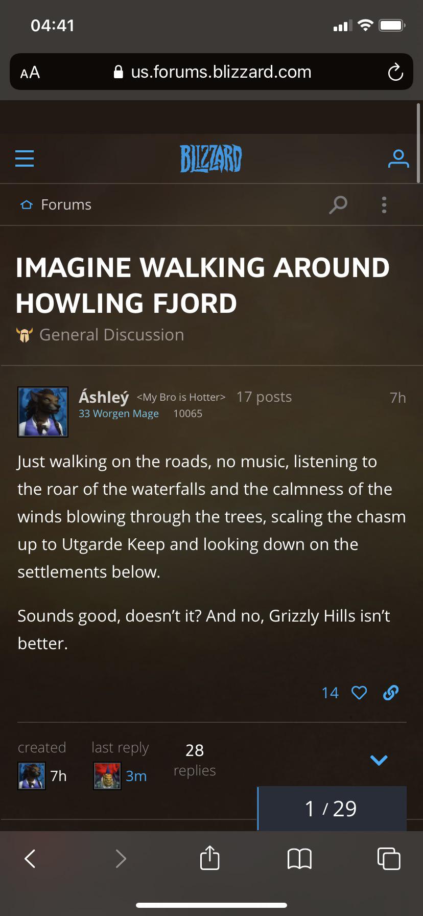 Howling Fjord = new Grizzly Hills???? | Scrolller